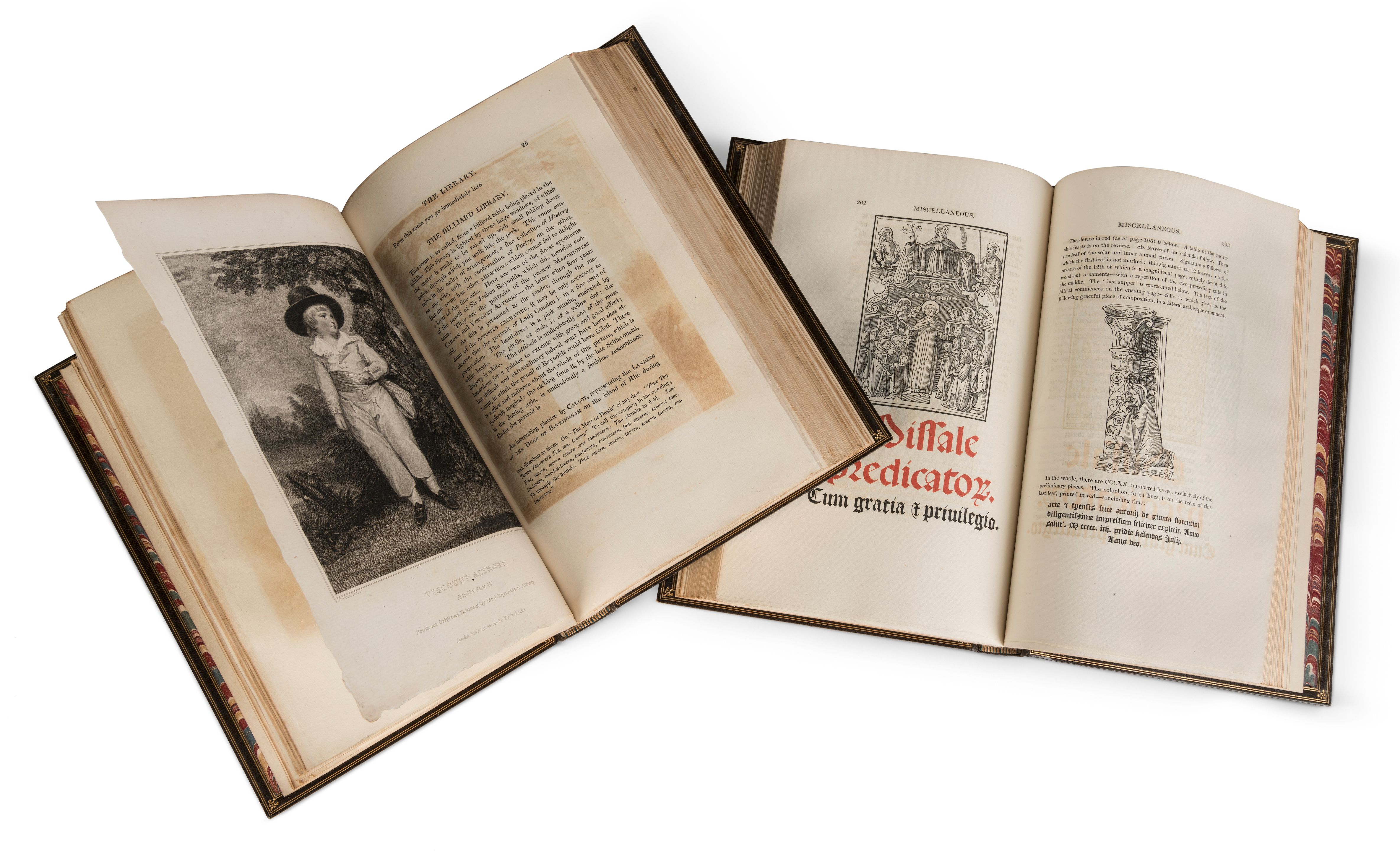 Bonhams : Althorp House and Library DIBDIN (THOMAS FROGNALL) Aedes ...