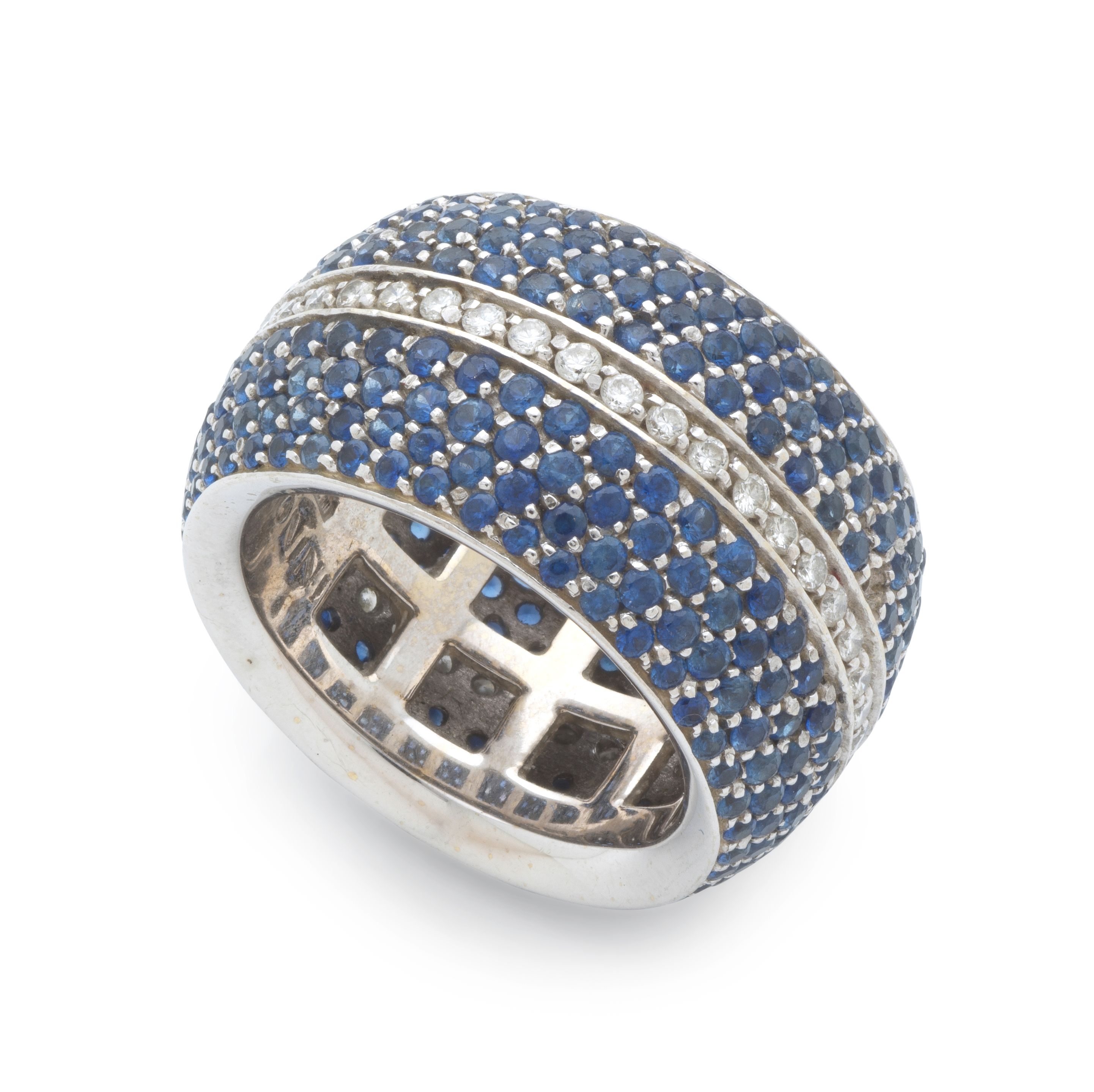Bonhams Cornette de Saint Cyr : ANTONINI BAGUE SAPHIRS ET DIAMANTS