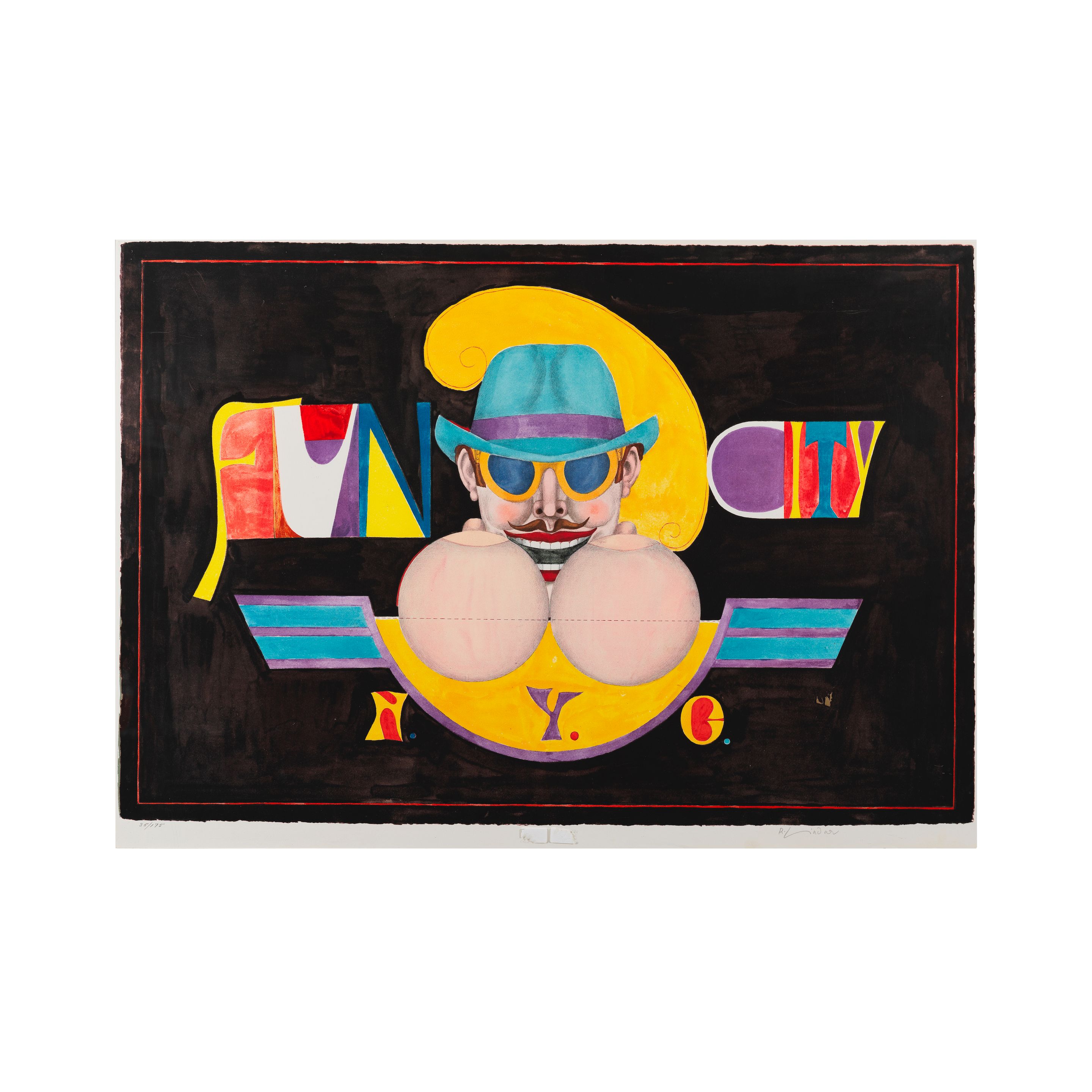 Bonhams Cornette de Saint Cyr : RICHARD LINDNER (1901-1978) Fun City ...