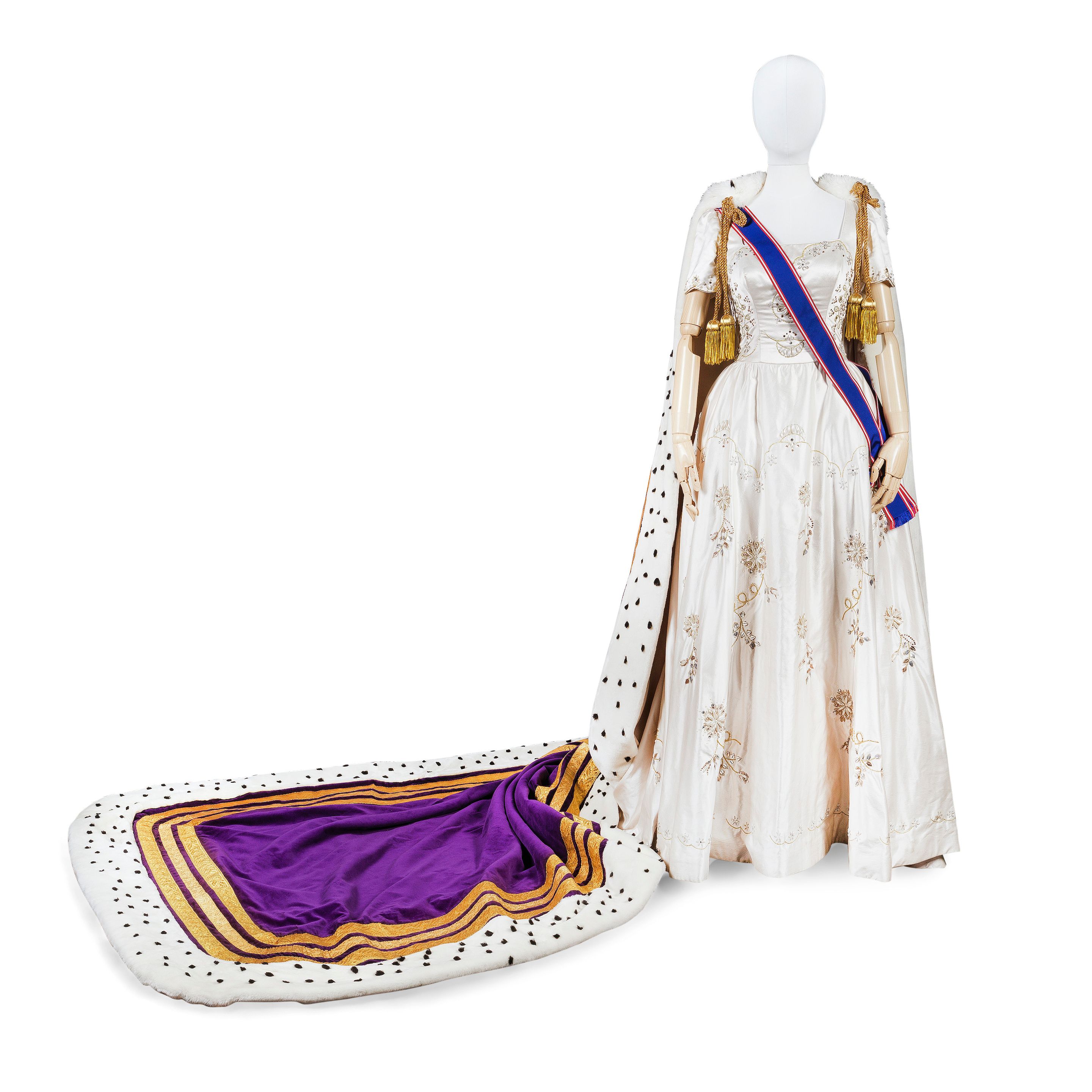 Bonhams : Vanessa Kirby (as Princess Margaret) A Coronation Gown and ...