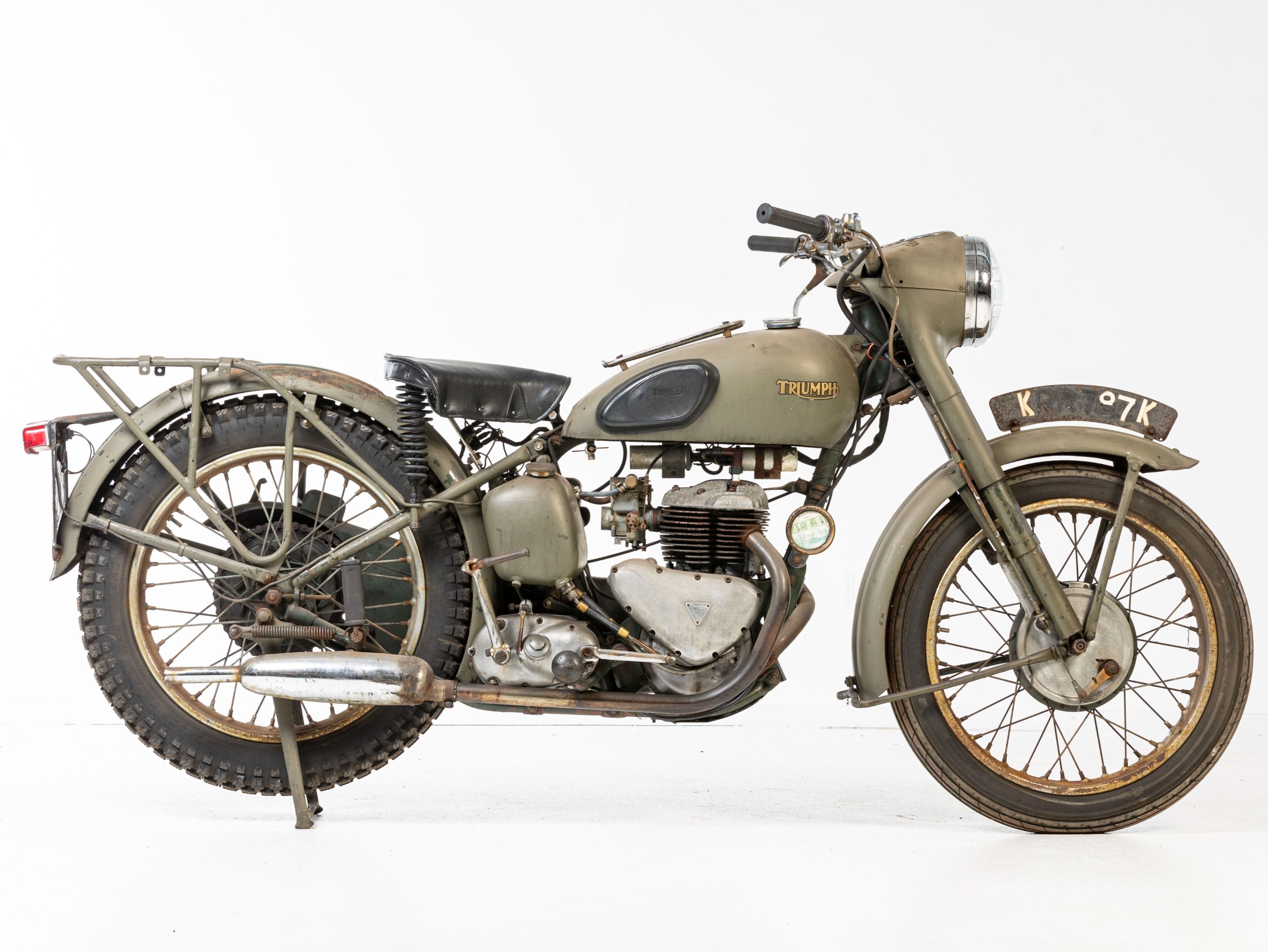 Bonhams Cars : c.1965 Triumph 500cc TRW Military Frame no. 29228 Engine ...