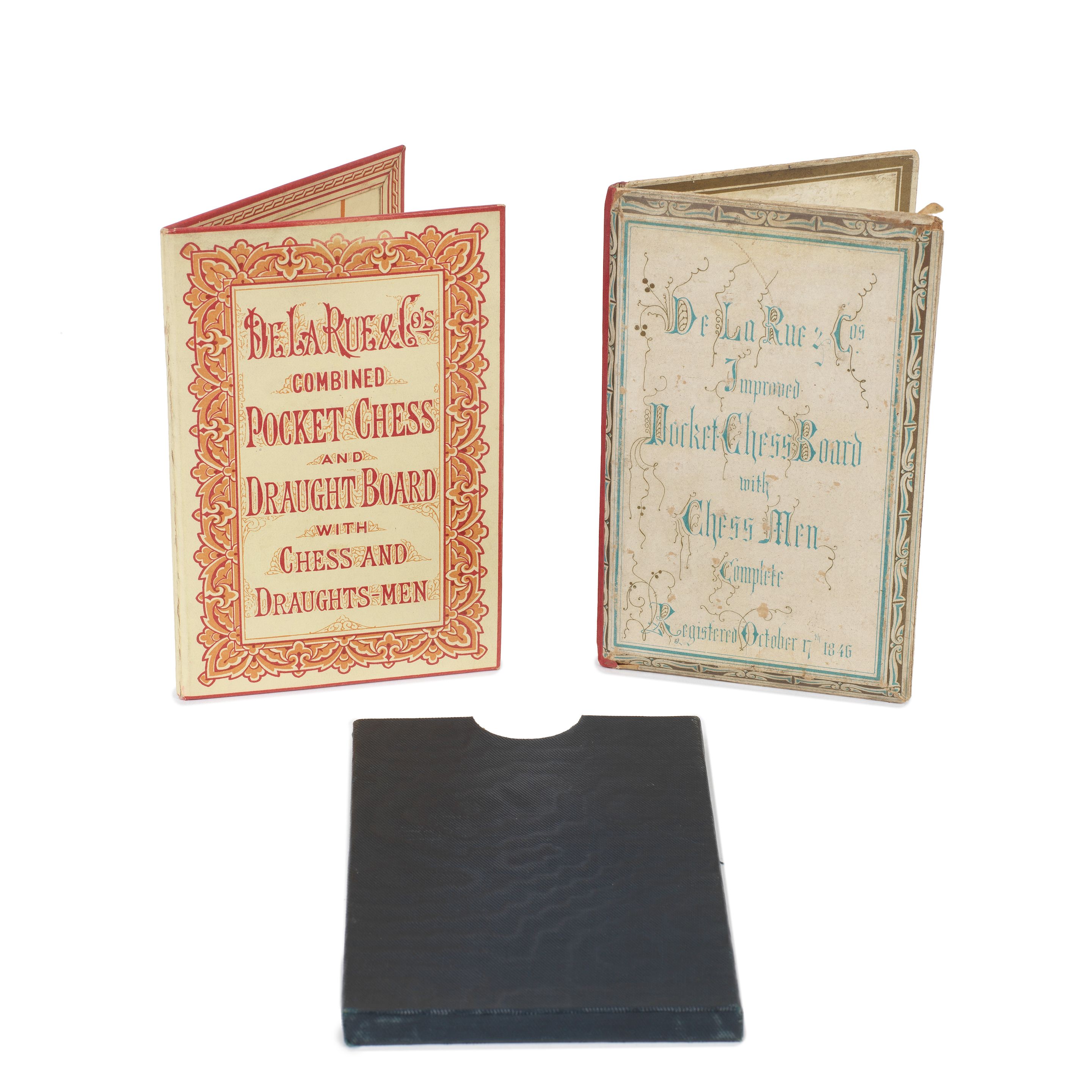 Bonhams : CHESS - OWEN JONES De La Rue & Co's Combined Pocket Chess and ...