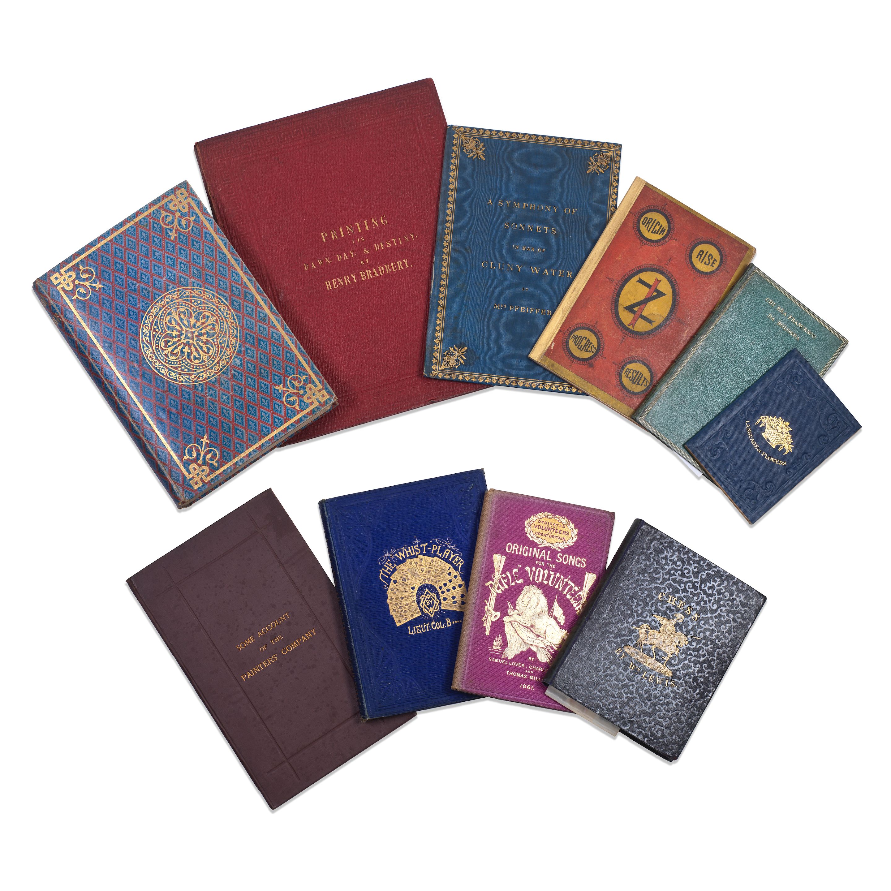 Bonhams : BRADBURY (HENRY) Printing It's Dawn, Day & Destiny, 1880; and ...