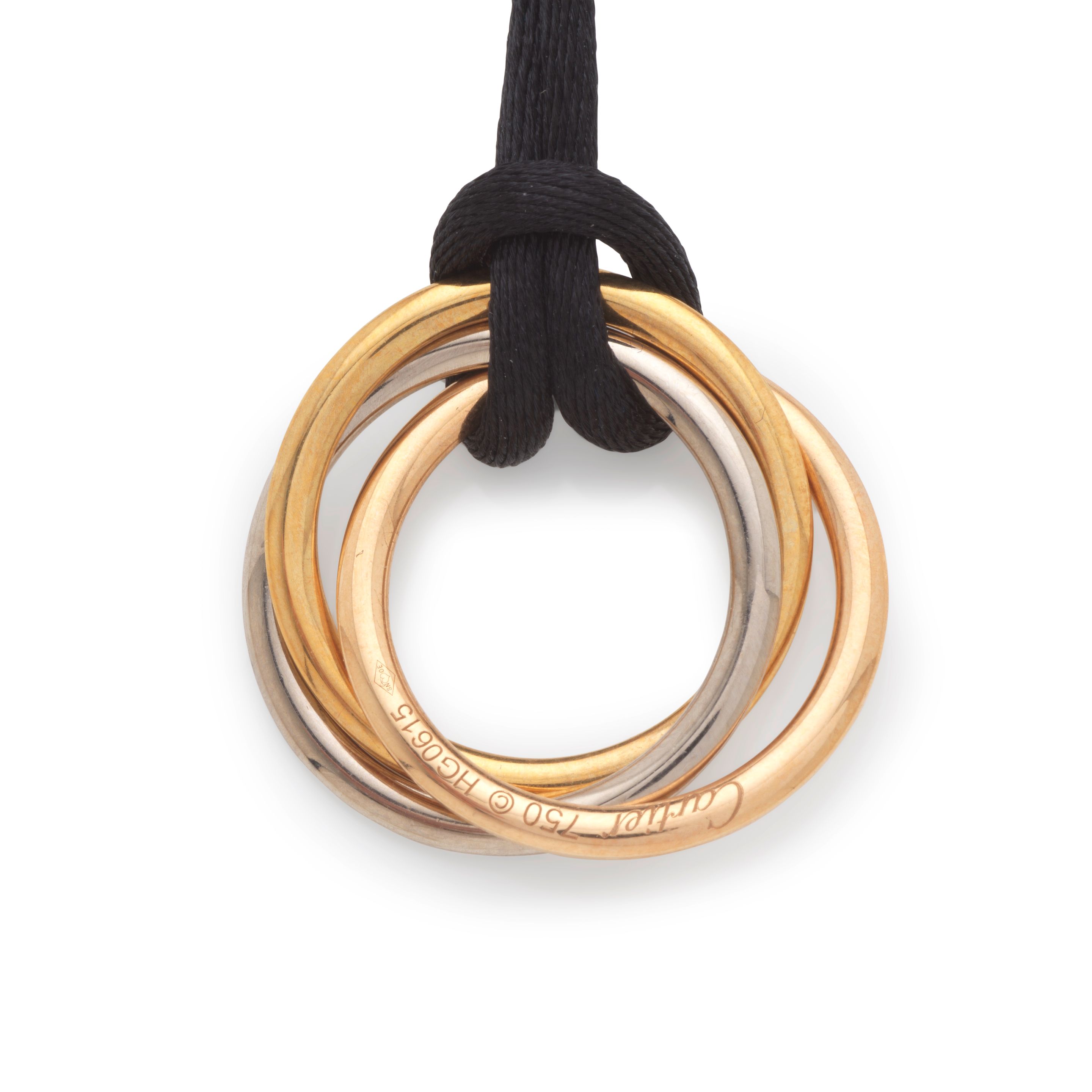 Bonhams Cornette de Saint Cyr : CARTIER COLLIER TRINITY OR