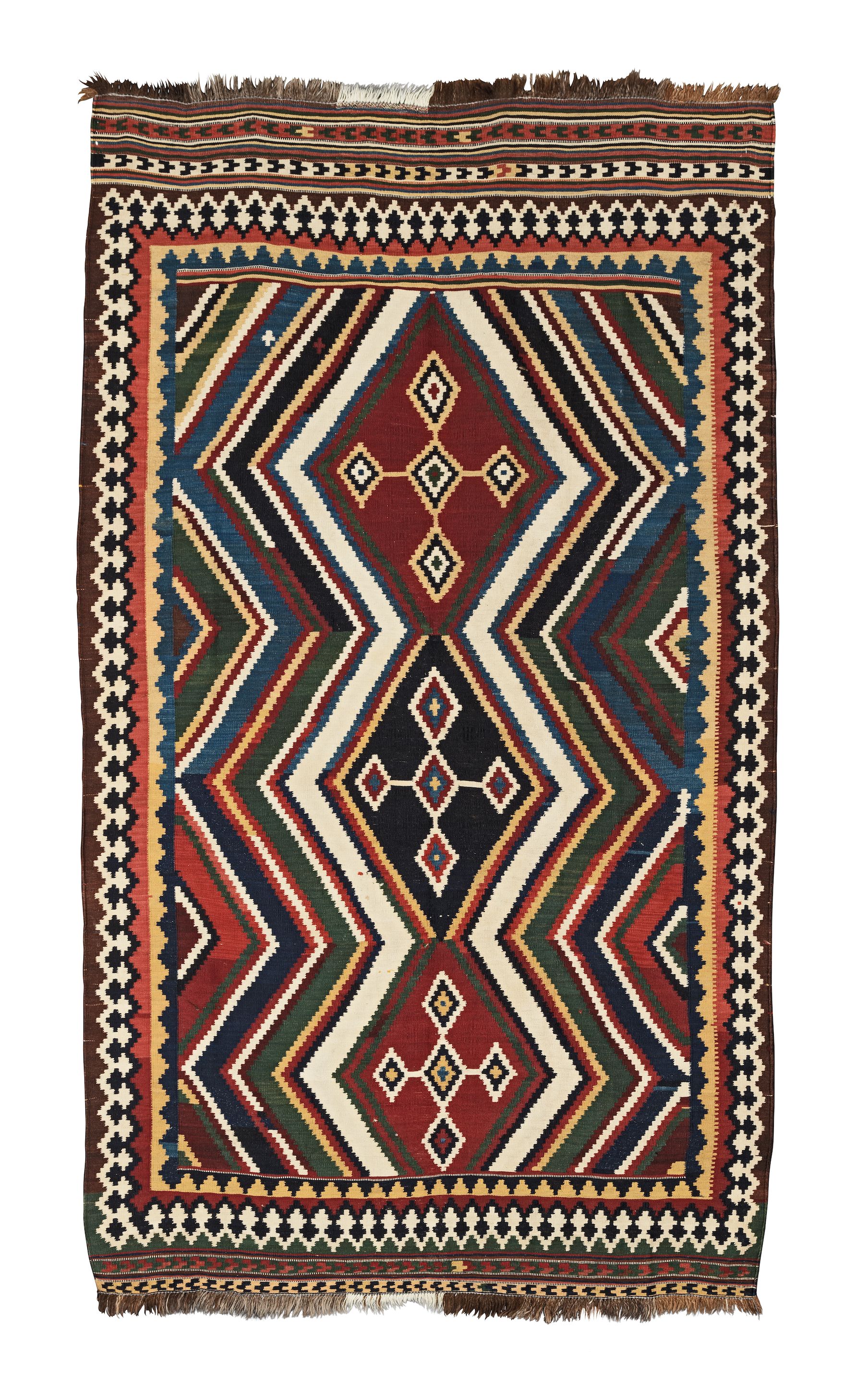 Bonhams : A striking Kilim early 20th century, West Anatolia 271cm x 153cm