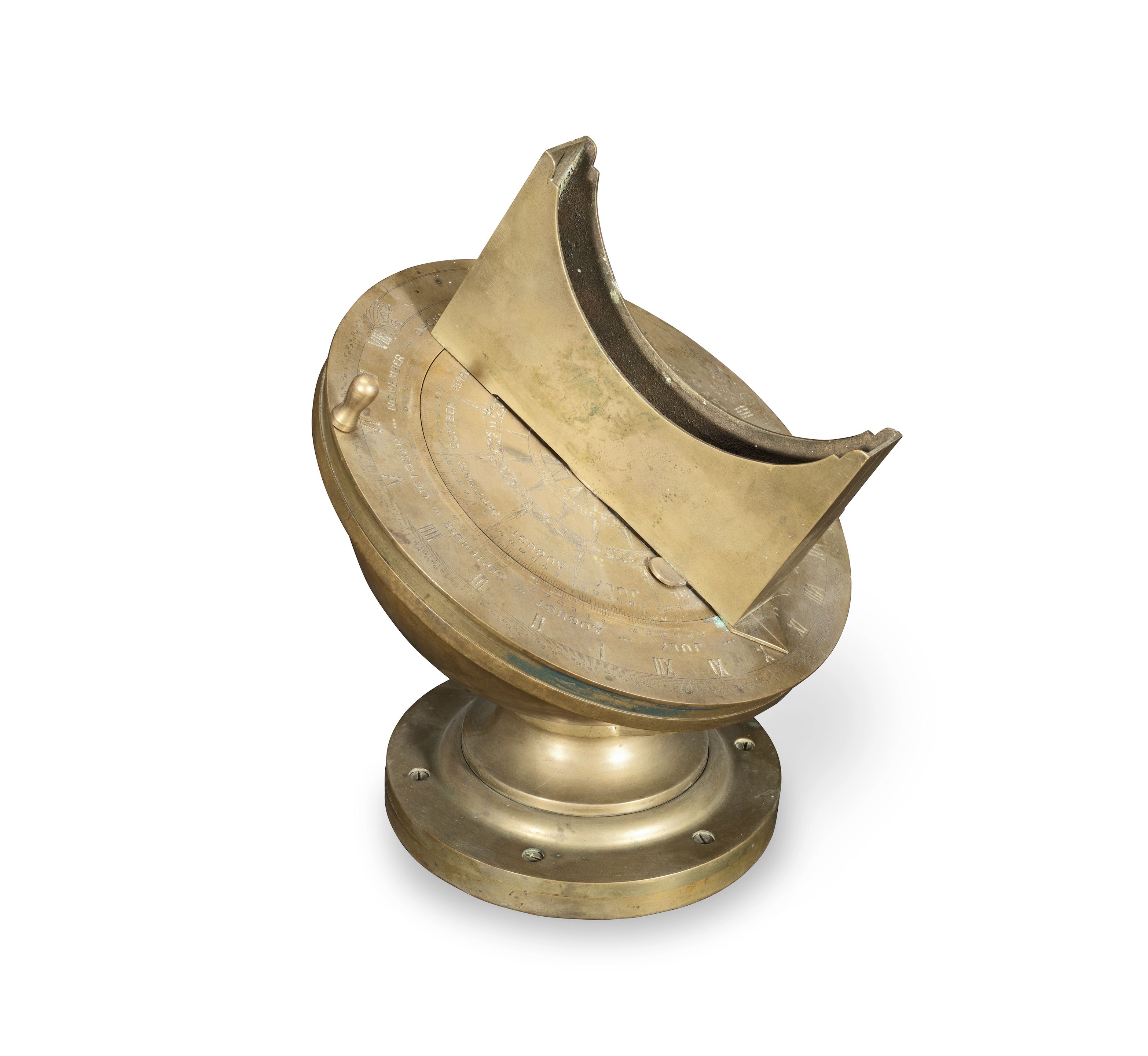 Bonhams : An early 20th century brass sol horometer signed Pilkington ...