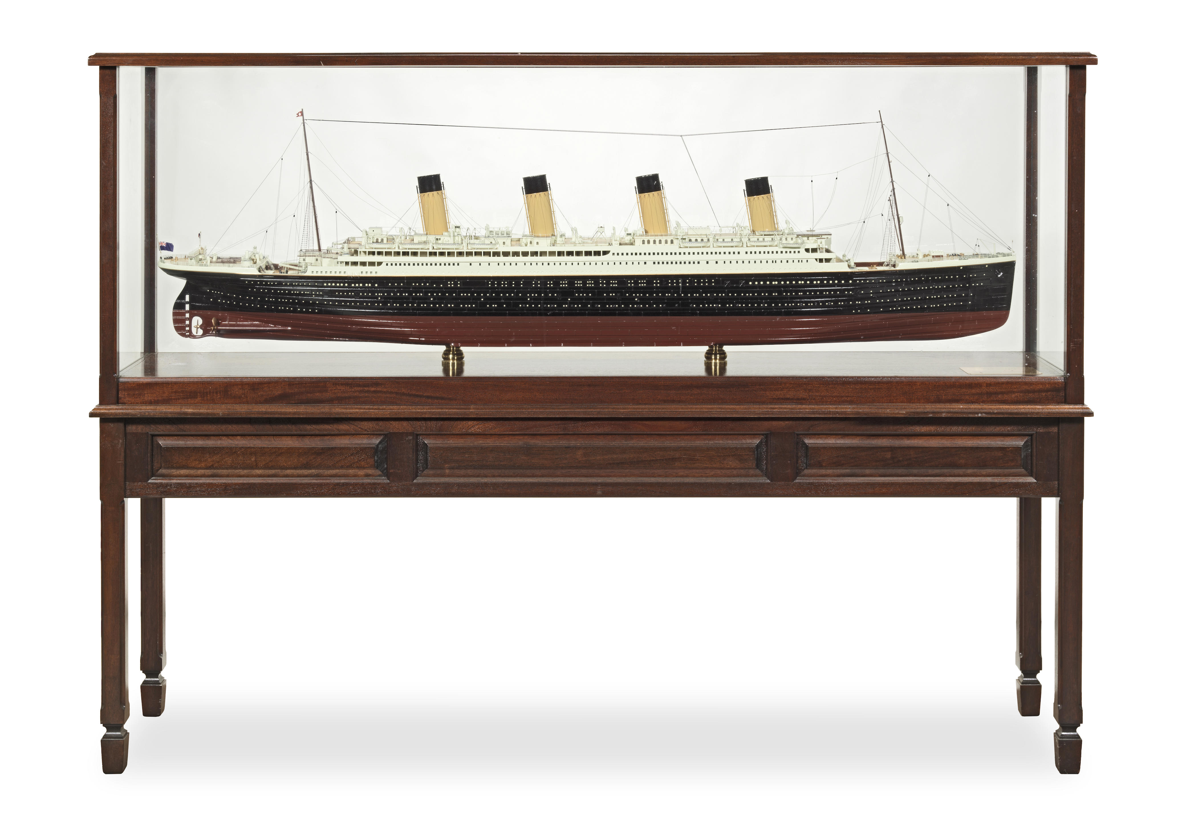 Bonhams : A Fine Scale Model Of The White Star Liner S.S. 'Titanic ...