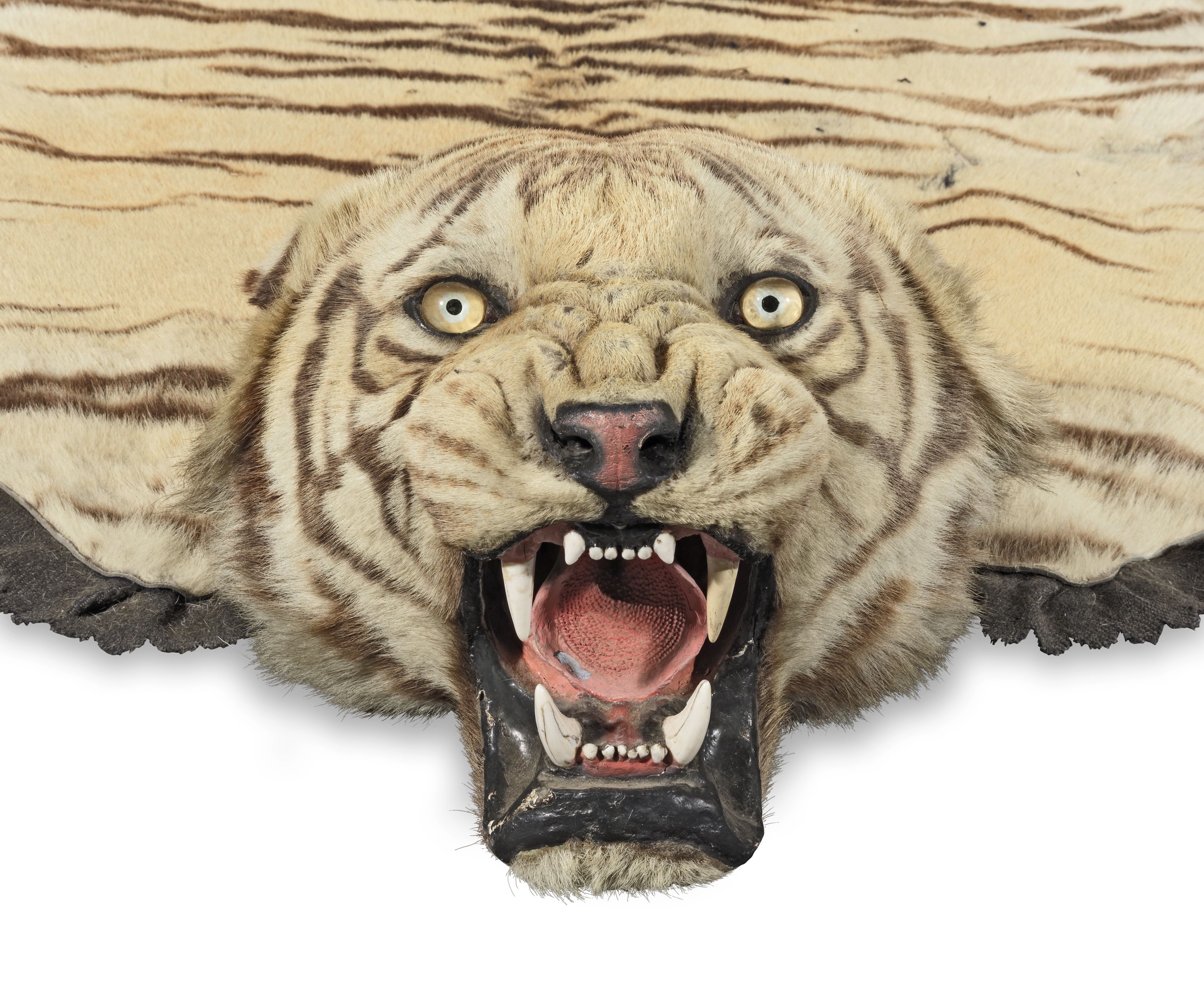 Bonhams : A good early 20th century Van Ingen tiger skin