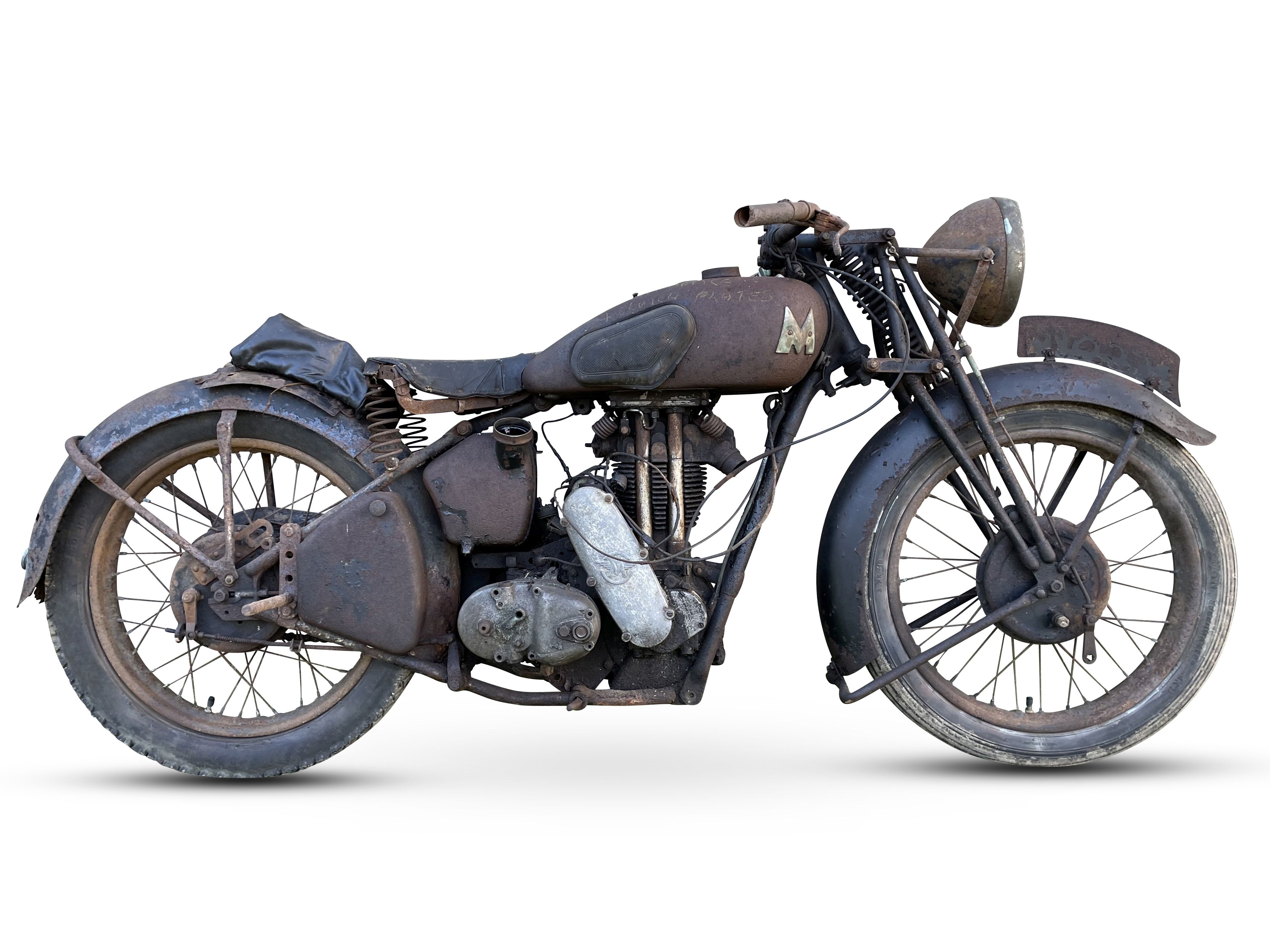 Bonhams Cars : The Clive Wood MBE Collection, 1936 Matchless 497cc G80 ...
