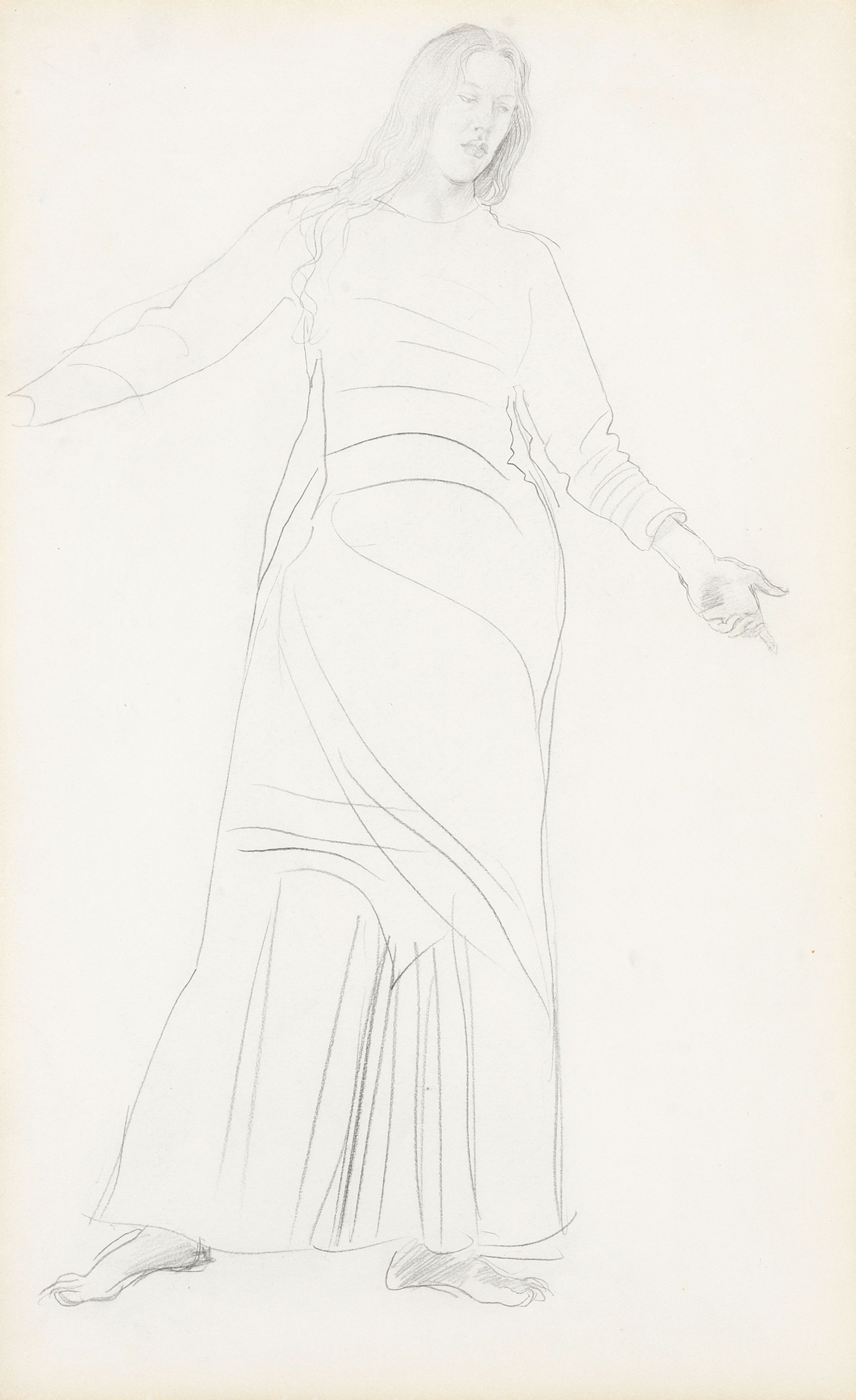 Bonhams : Augustus Edwin John O.M., R.A. (British, 1878-1961) Euphemia Lamb