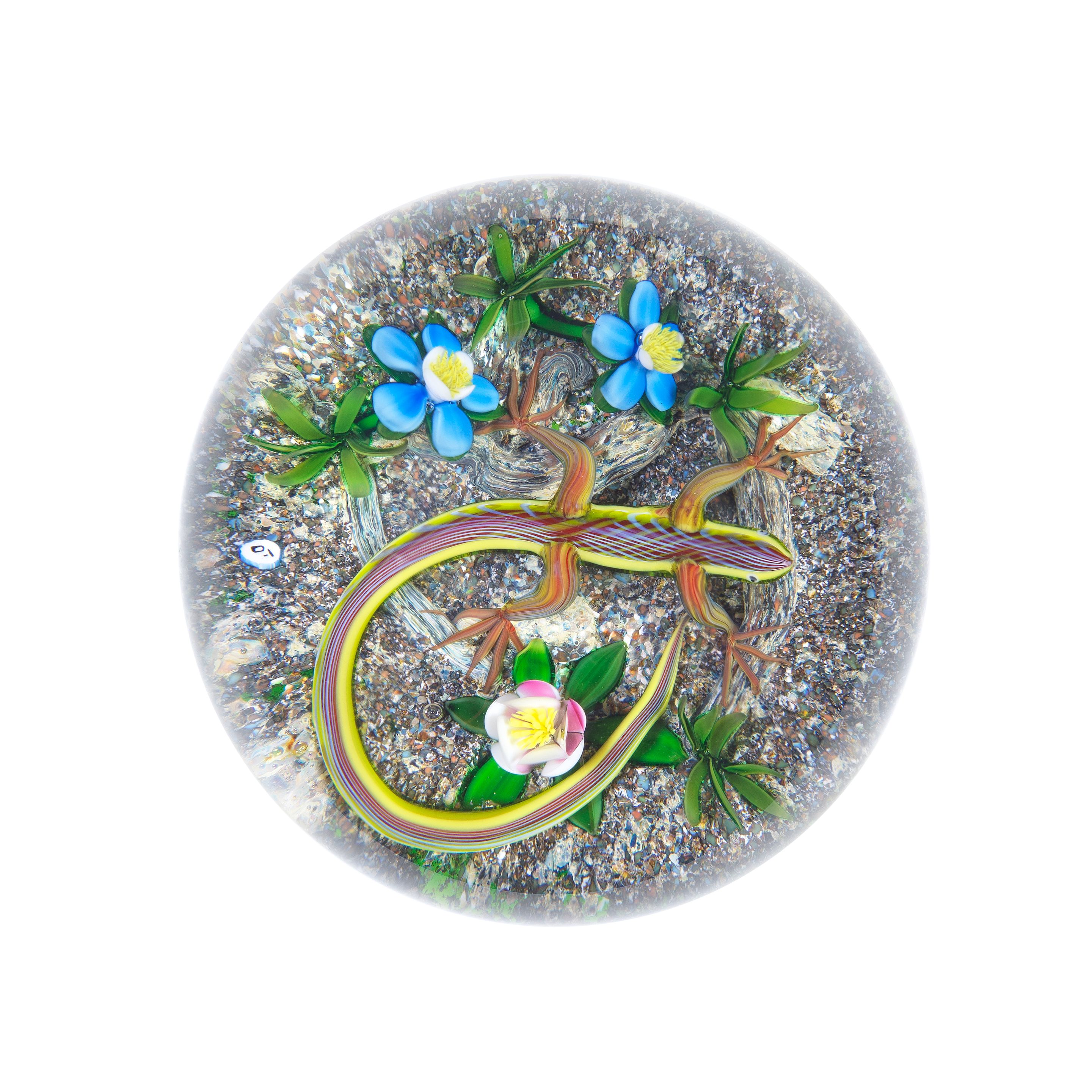 Bonhams : A Delmo Tarsitano salamander magnum paperweight from the ...