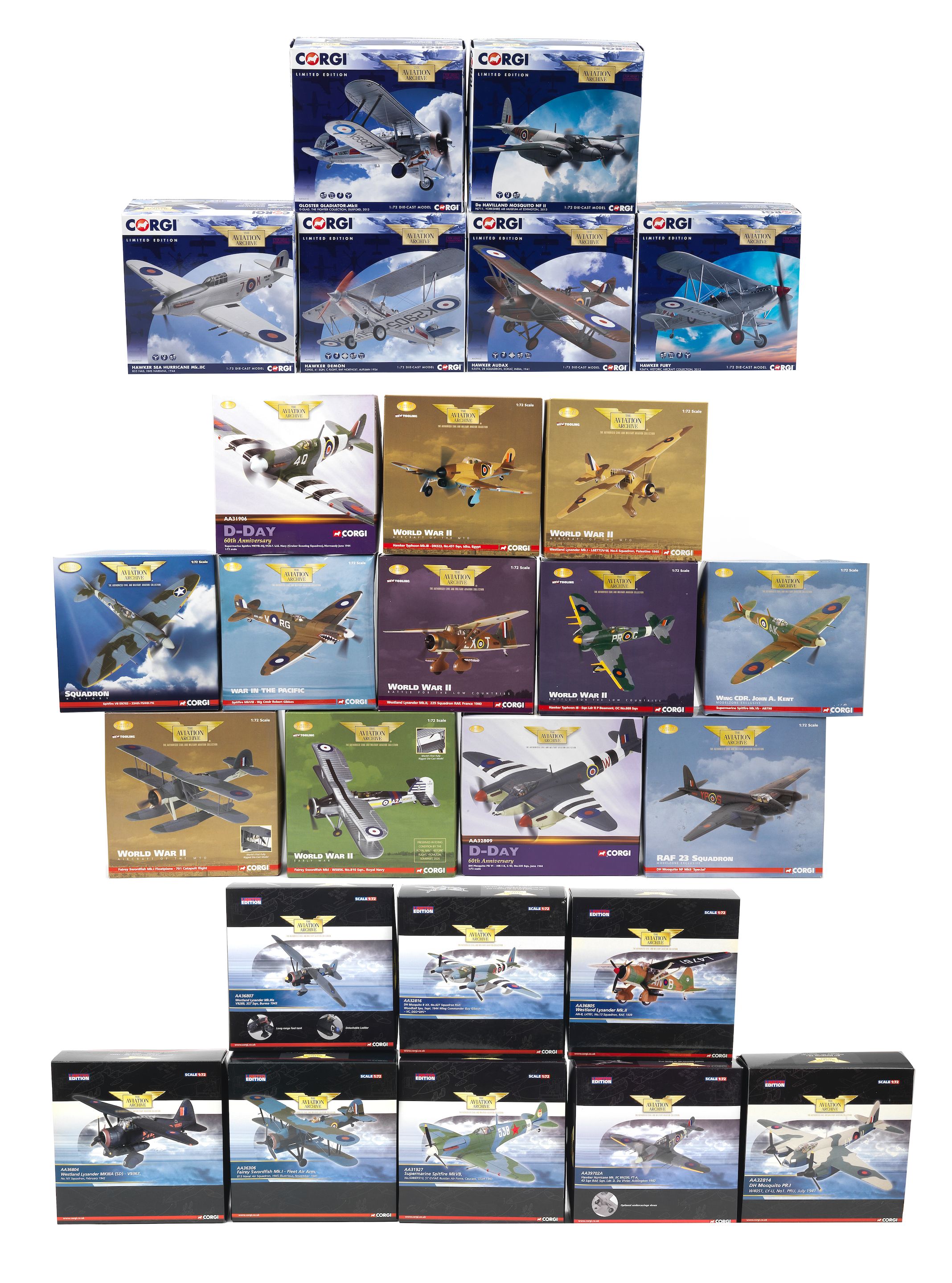 Bonhams Cars : Twenty-six boxed 172 scale limited edition die-cast ...