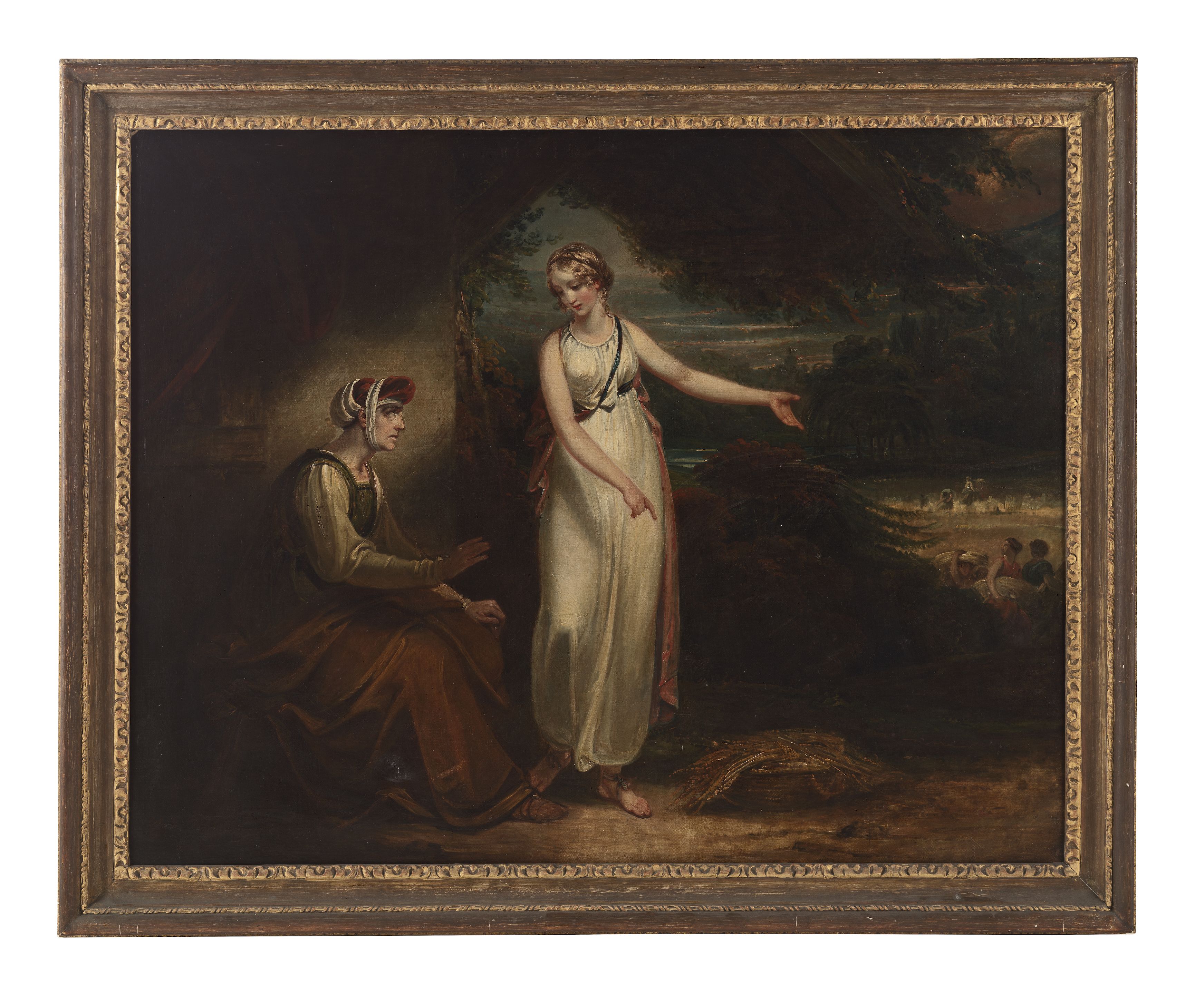 Bonhams : Henry Singleton (London 1766-1839) Vertumnus and Pomona