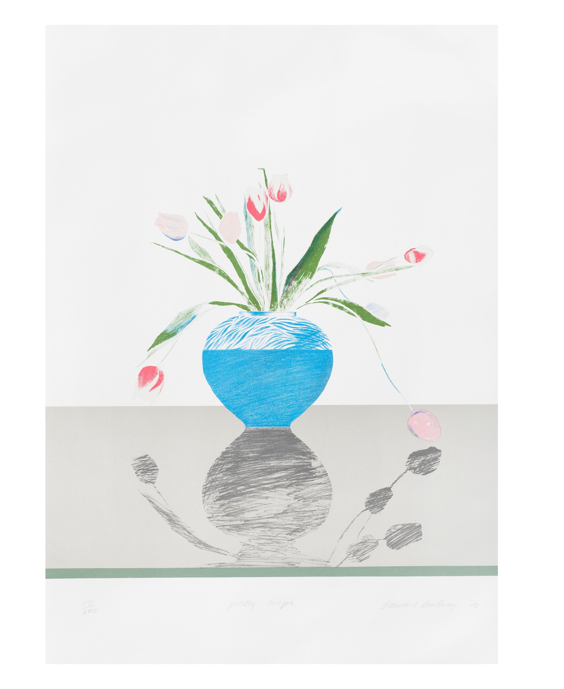 Bonhams : David Hockney R.A. (born 1937) Pretty Tulips, 1969 (Published ...