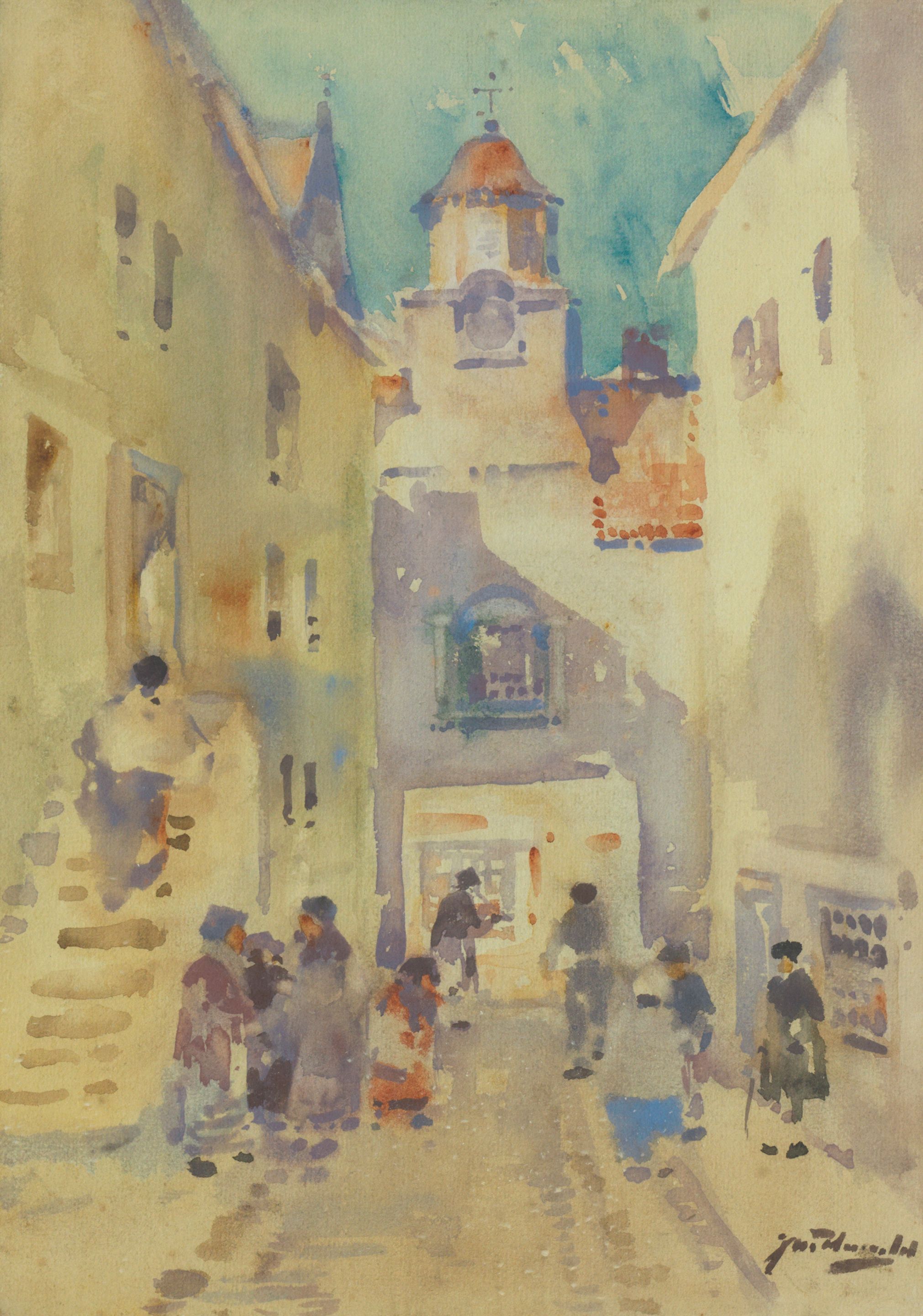 Bonhams : James Watterston Herald (British, 1859-1914) The Close