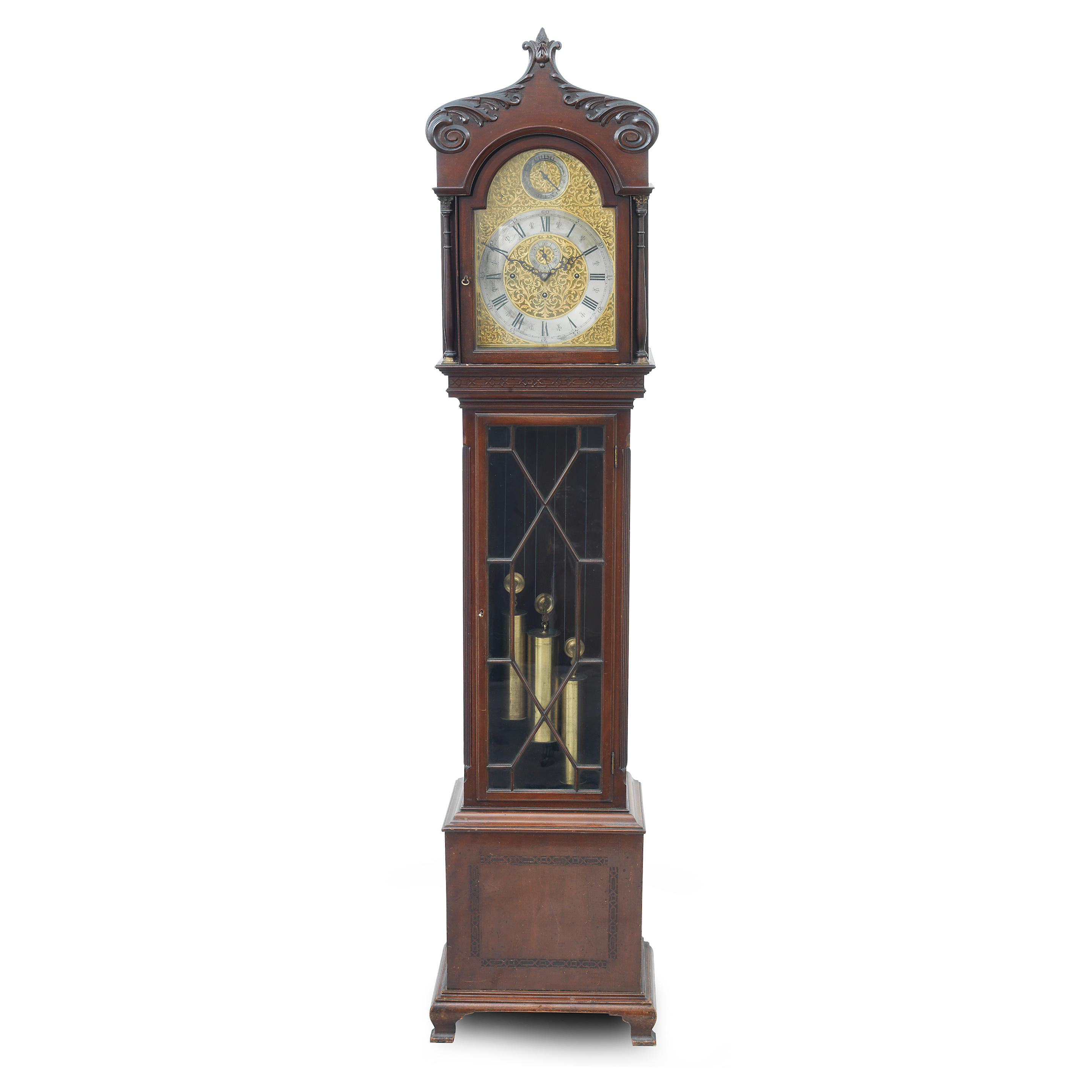 Bonhams An Early 20th Century Mahogany Quarter Striking Repeating