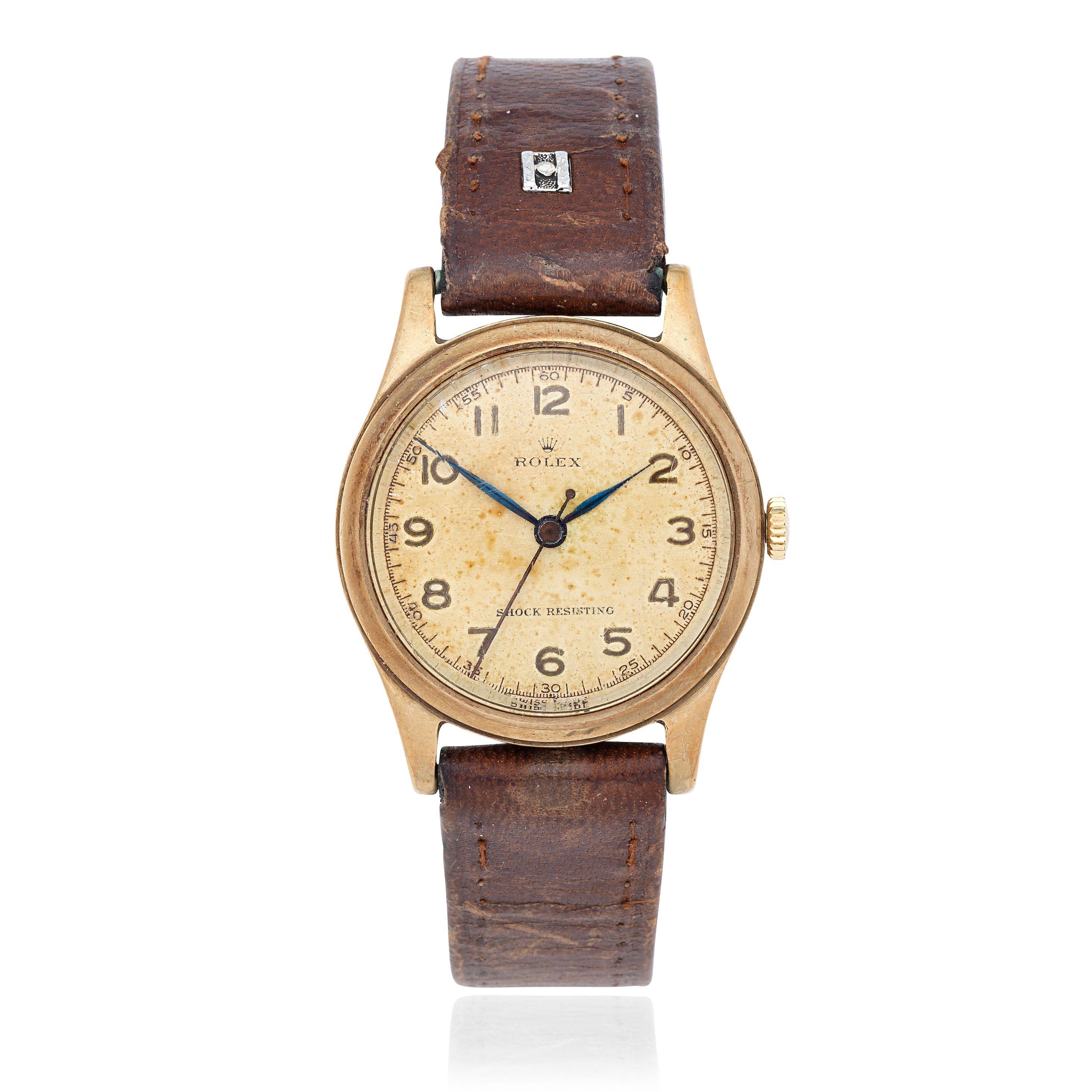 Bonhams : Rolex. A 9K gold manual wind wristwatch Ref 12325, Birmingham ...