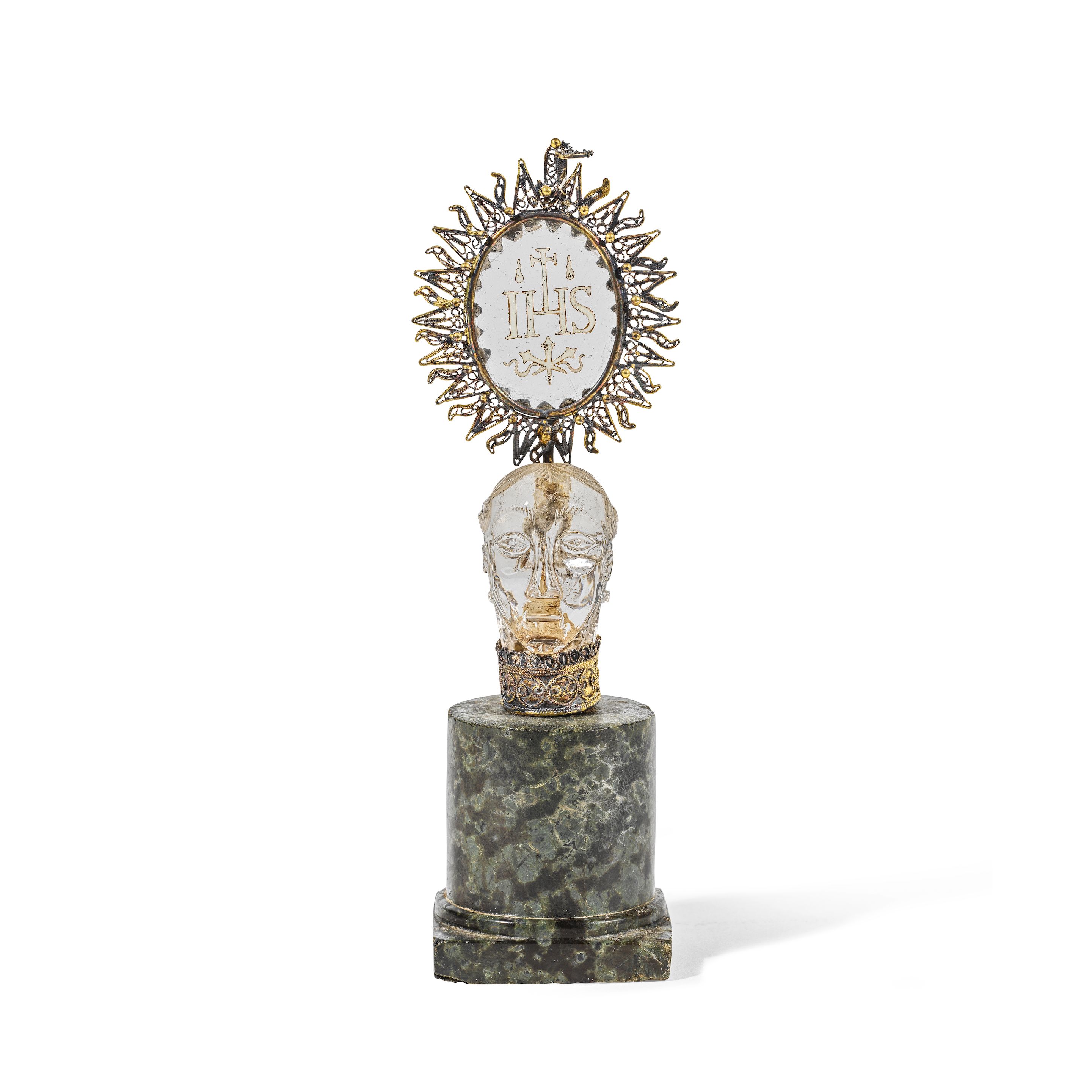 Bonhams Cornette de Saint Cyr : Memento Mori en cristal de roche Italie ...