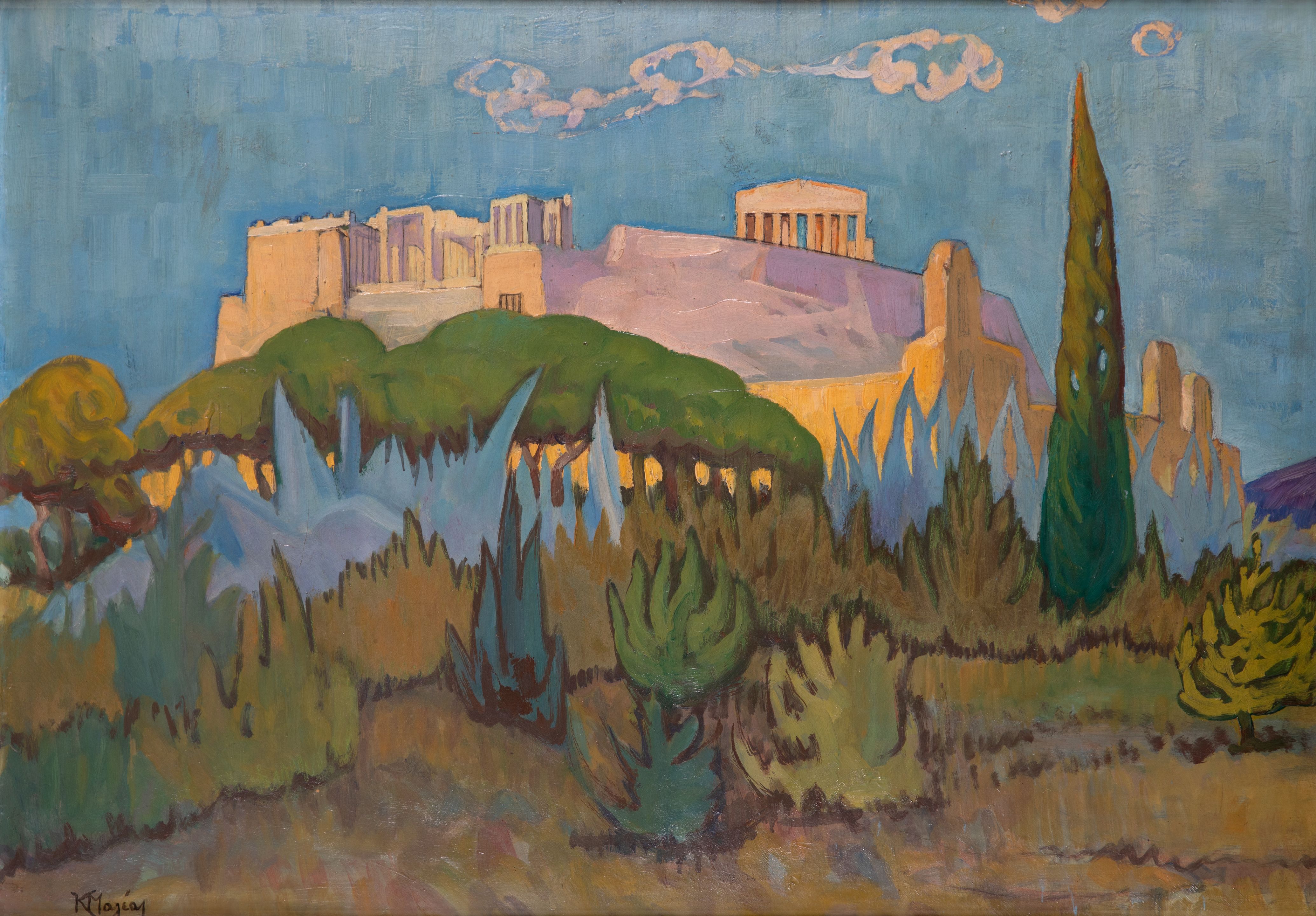 Bonhams Cornette de Saint Cyr : CONSTANTINOS MALEAS (1879-1928) Vue de ...