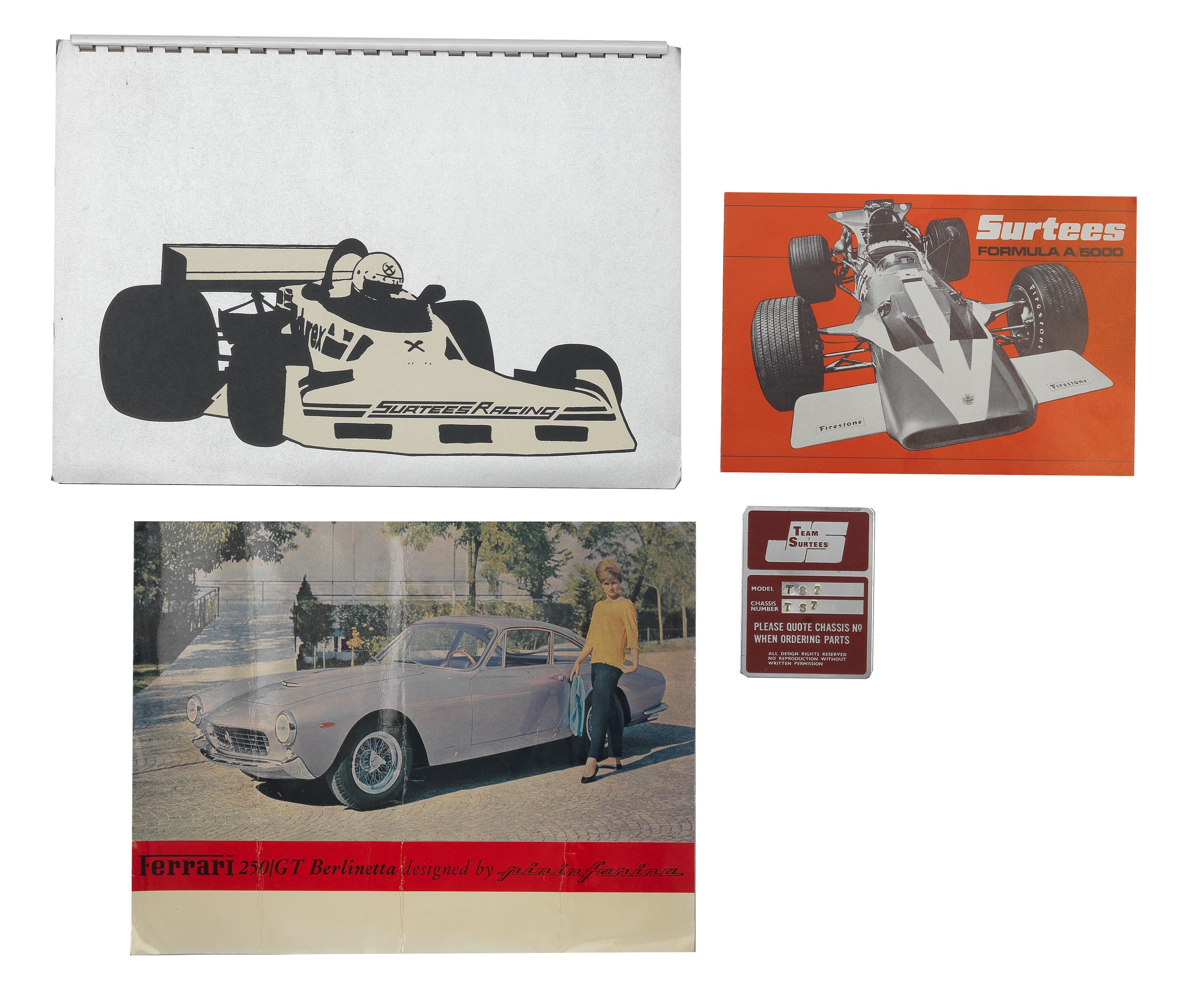 Bonhams Cars : Two Surtees Racing Organisation publications, ((4))