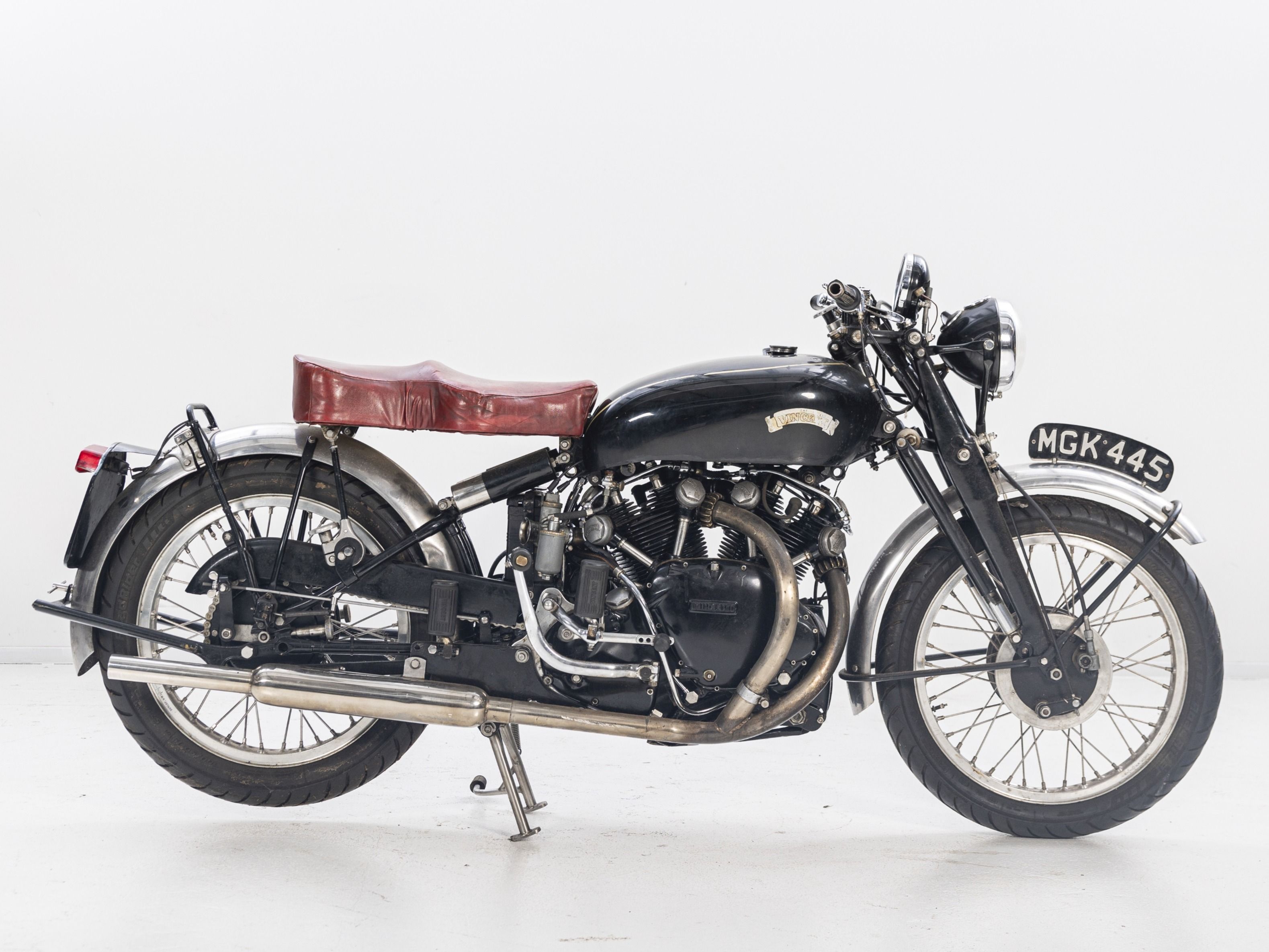 Bonhams Cars : 1951 Vincent 998cc Series-C Black Shadow Frame no. RC ...
