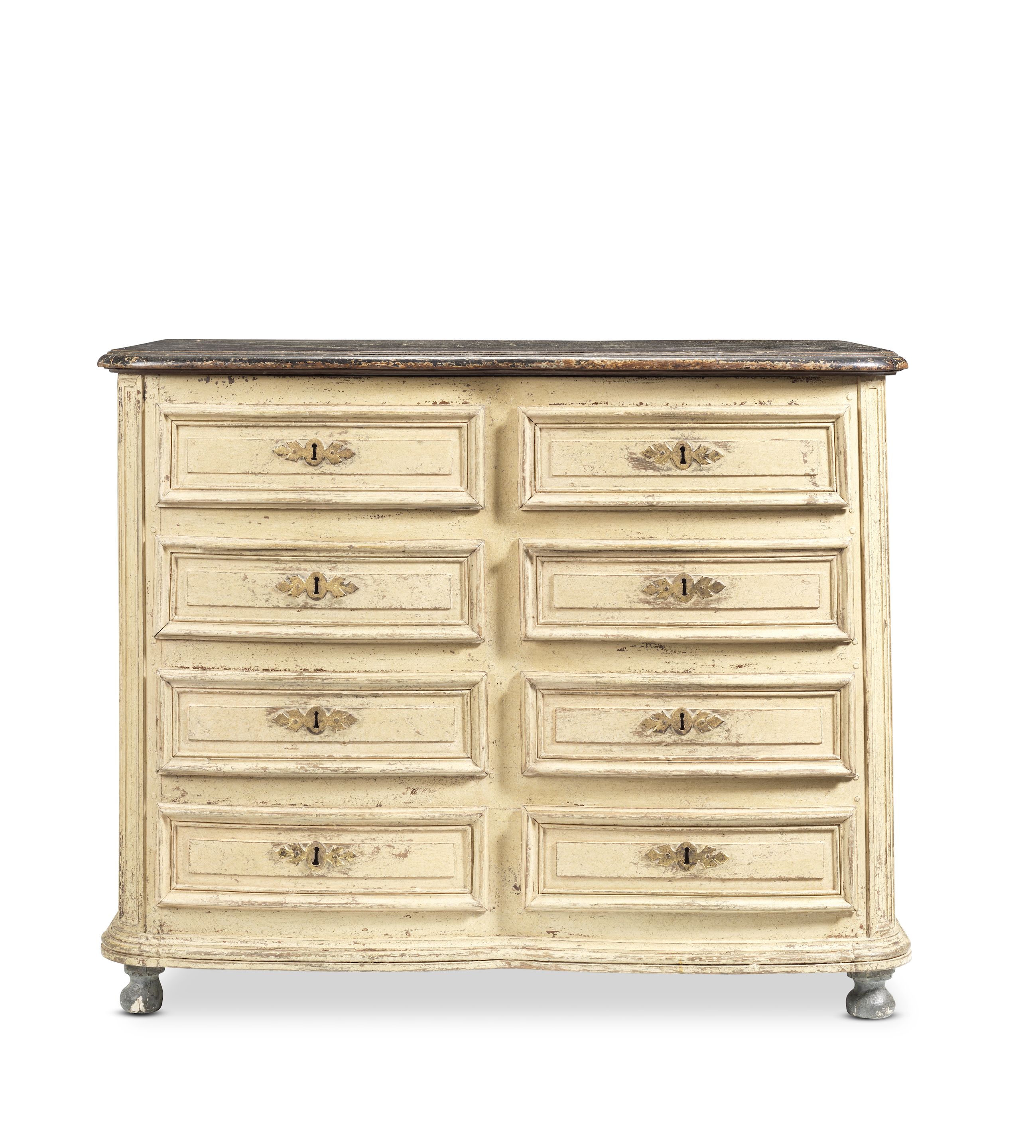 Bonhams : A North European or Scandinavian painted commode Possibly ...