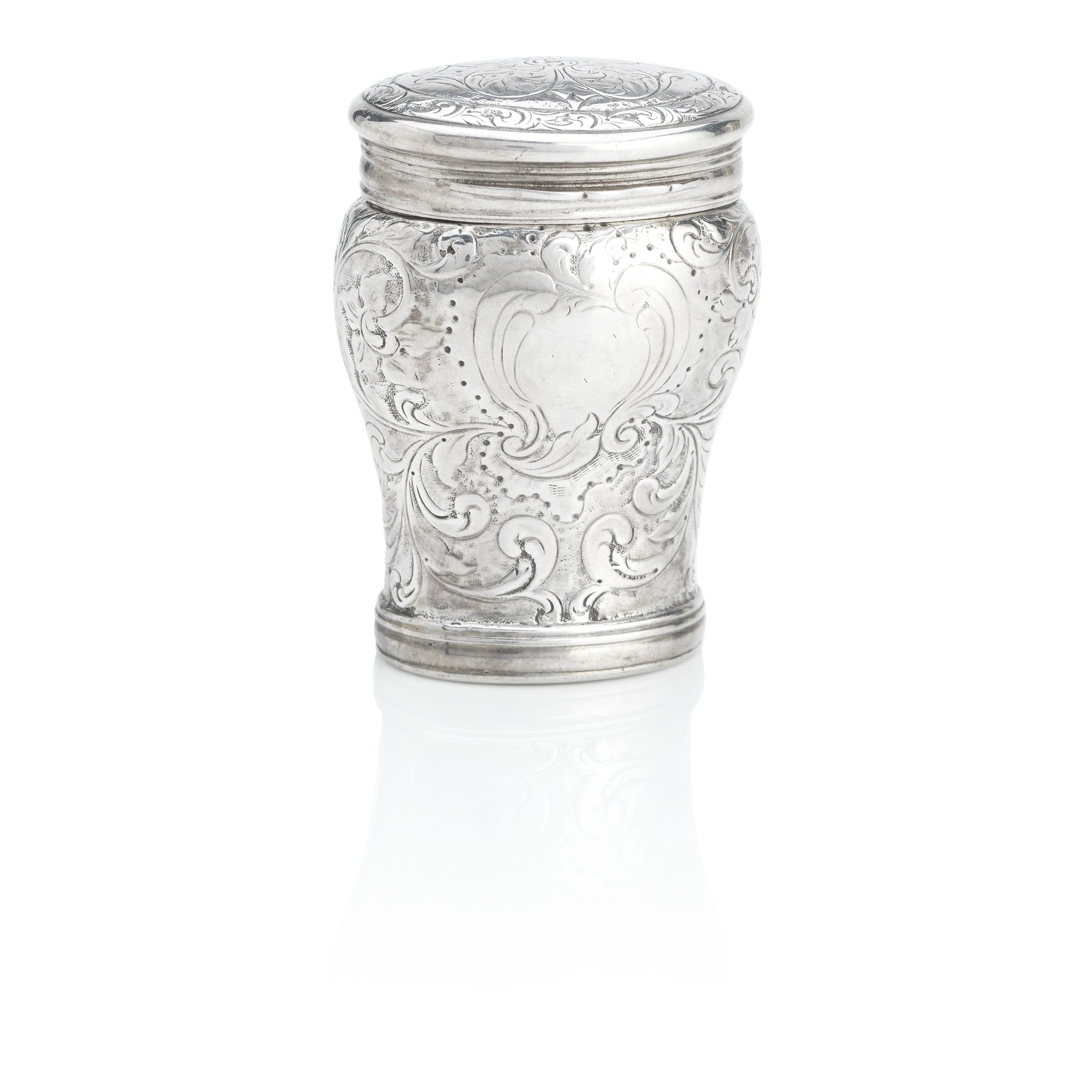 Bonhams : A Scottish silver vase-shaped snuff mull Mid 18th century ...