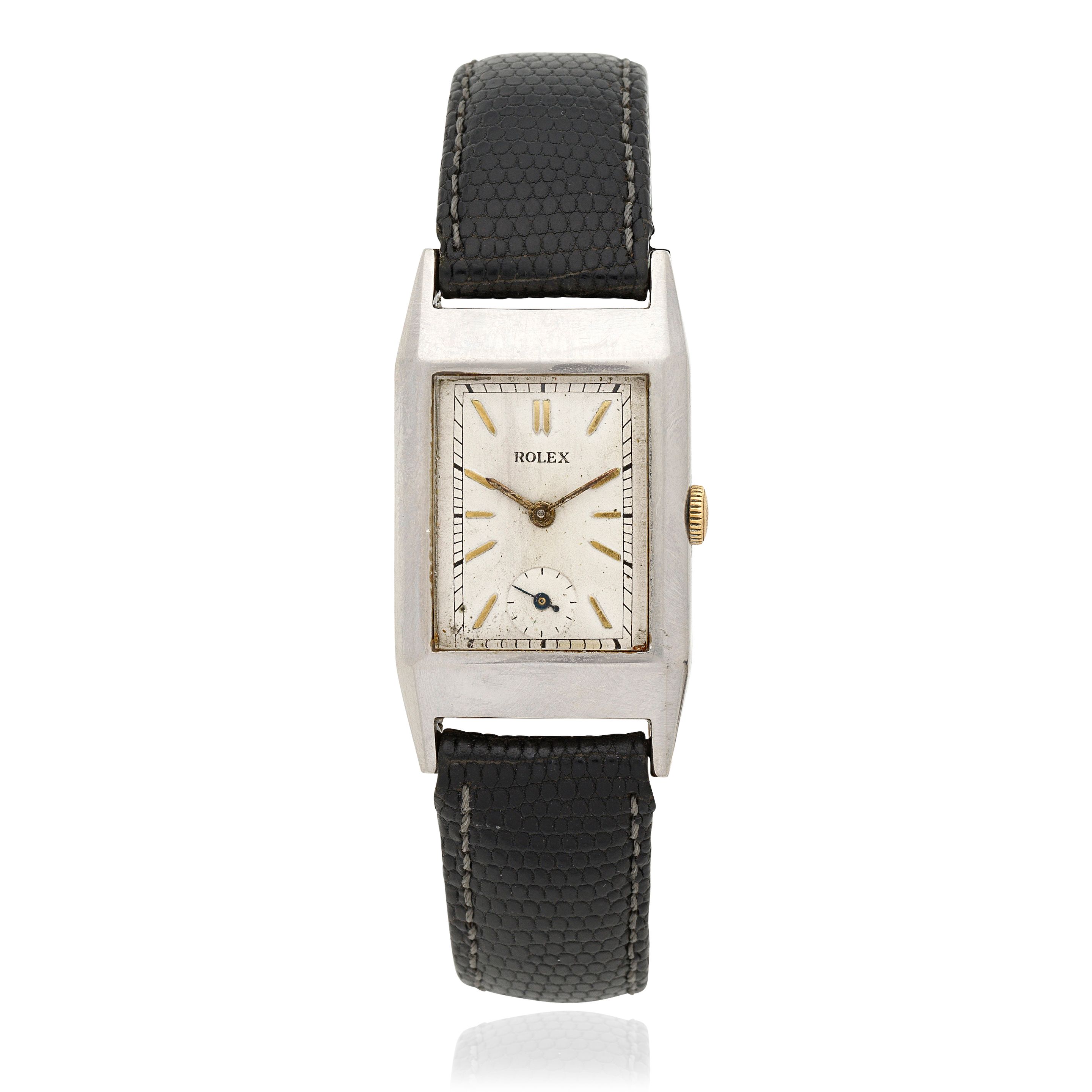Bonhams : Rolex. A stainless steel manual wind wristwatch Prince, Ref ...