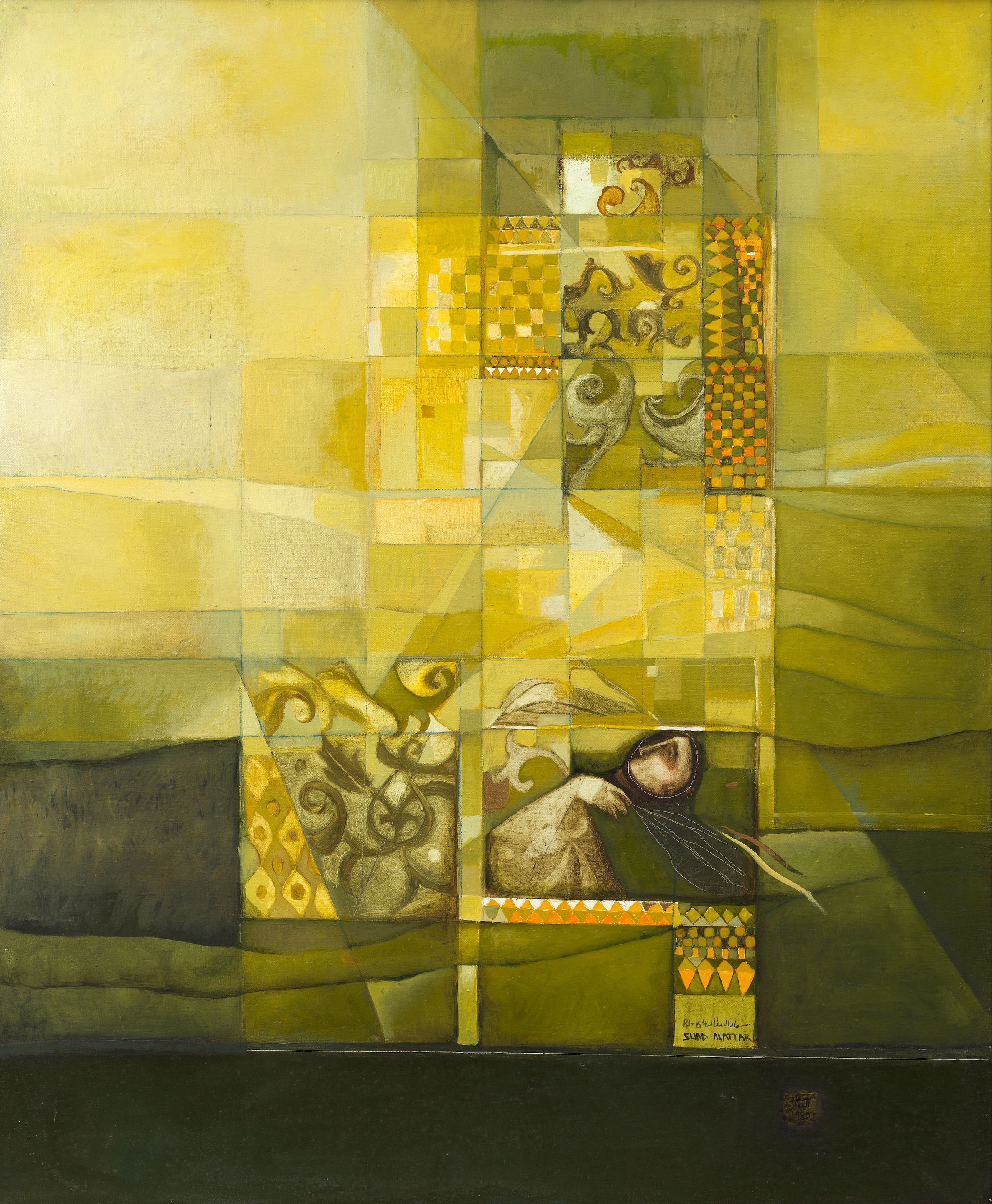 Bonhams : Suad Al Attar (Iraq, born 1942) Oriental Song I