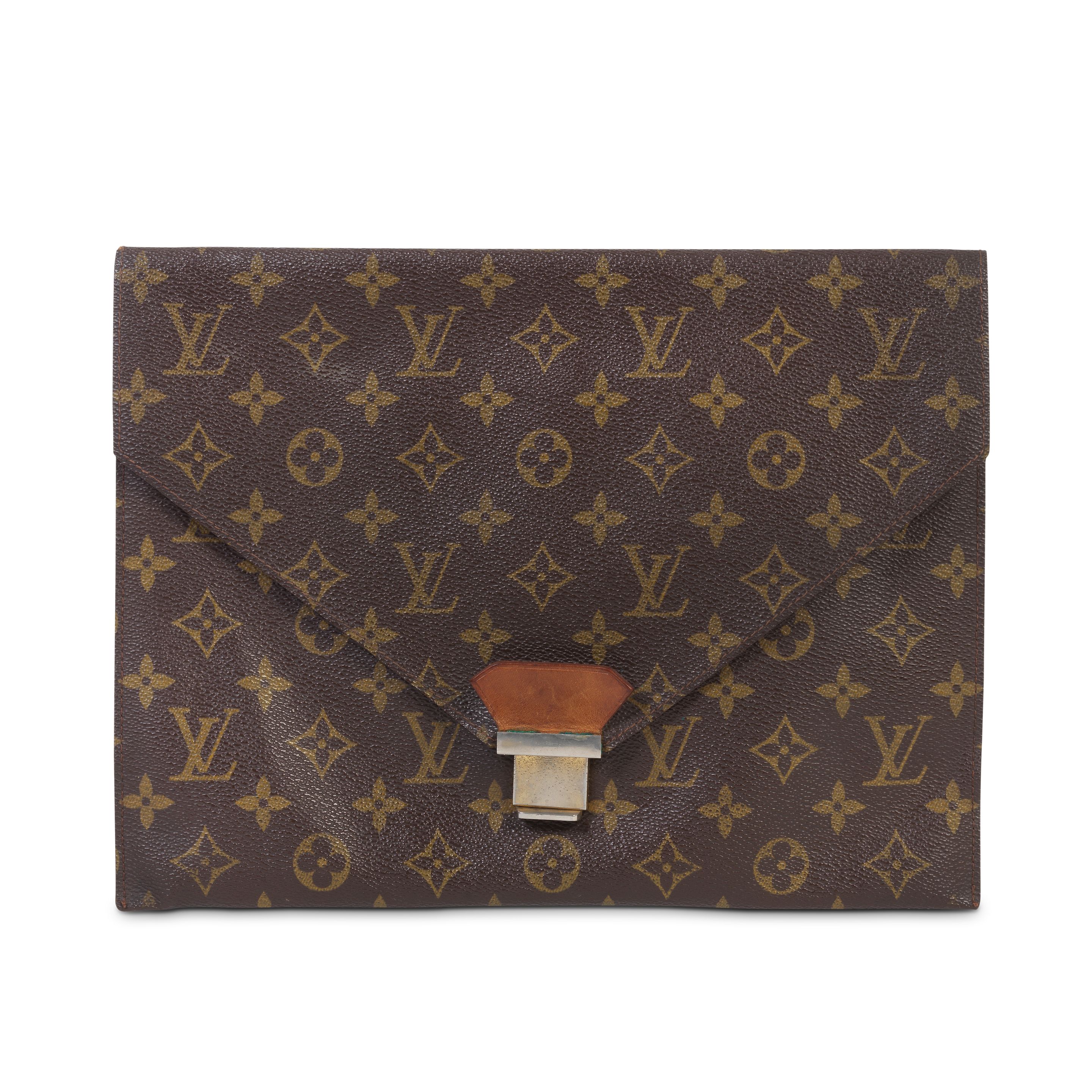Bonhams : Louis Vuitton a Monogram Envelope Pouch 1985