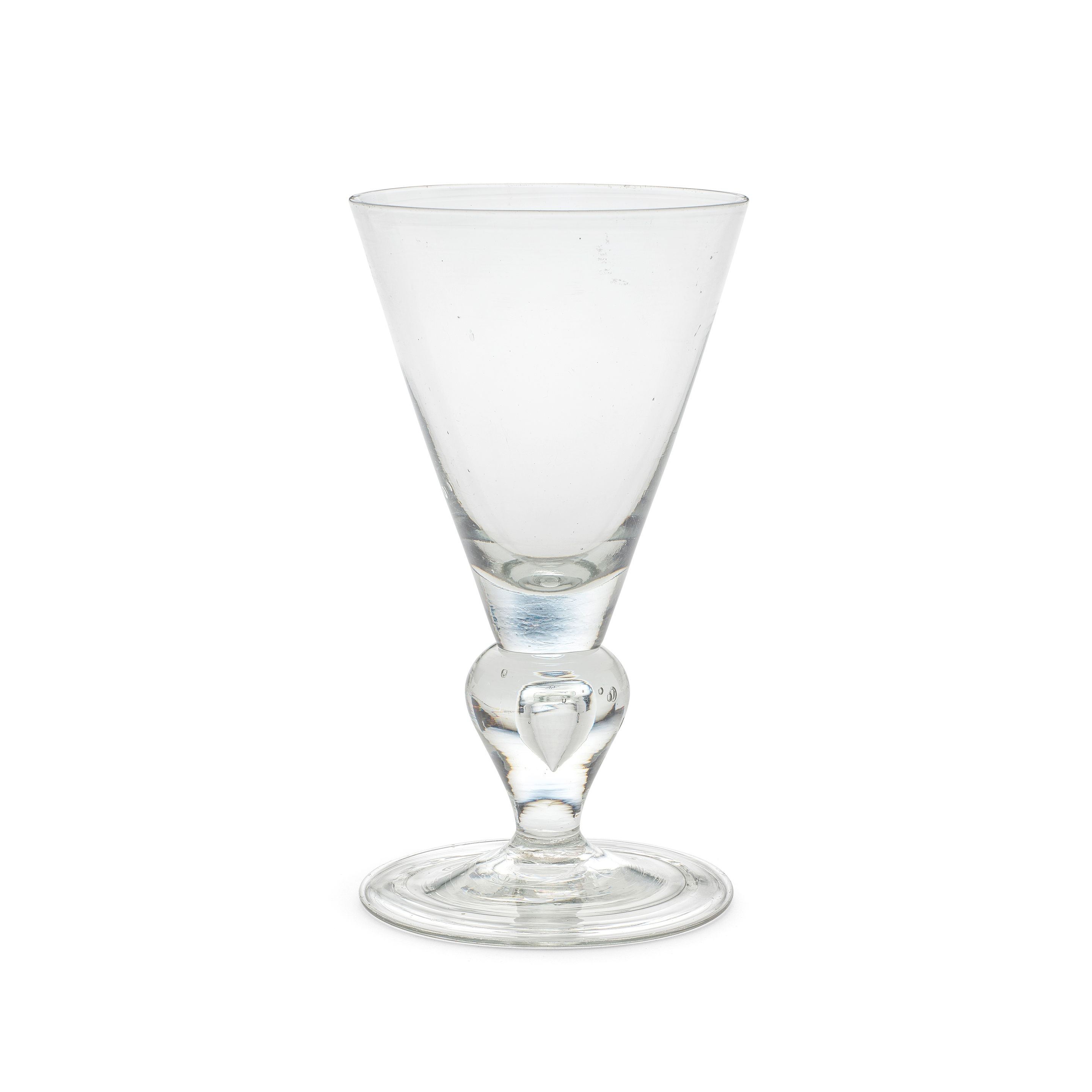 Bonhams : An early heavy baluster goblet, circa 1700