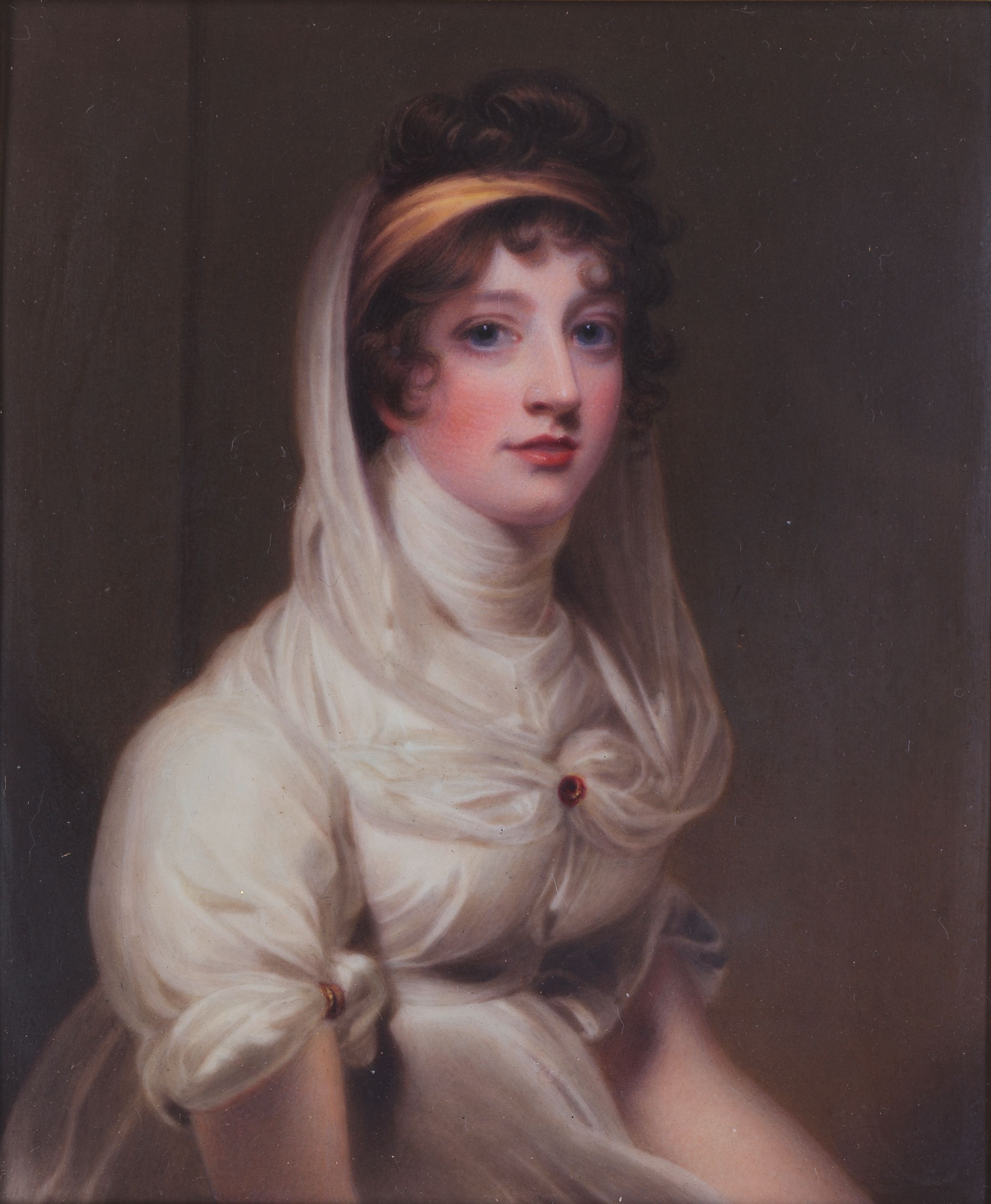 Bonhams : Henry Bone R.A. (1755-1834) Elizabeth Chamberlain Towry (d ...