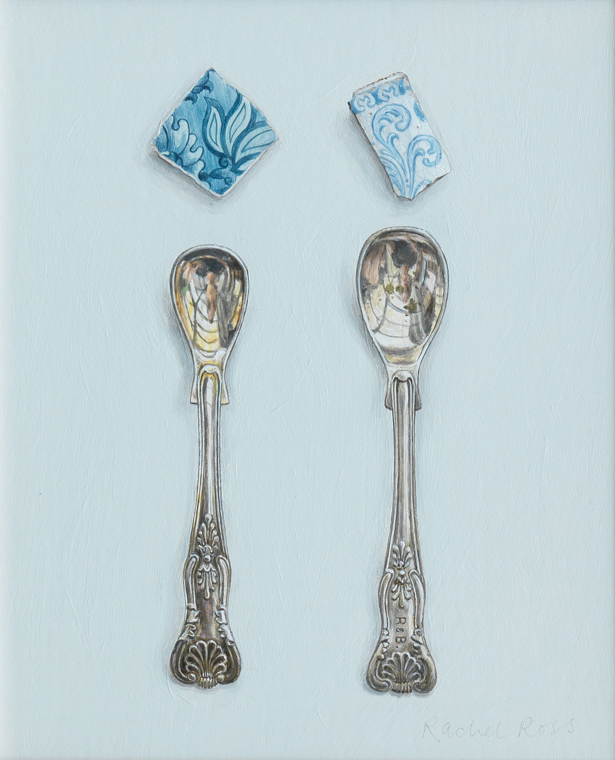 Bonhams : Rachel Ross (British, born 1965) Salt Spoons with China (2024)