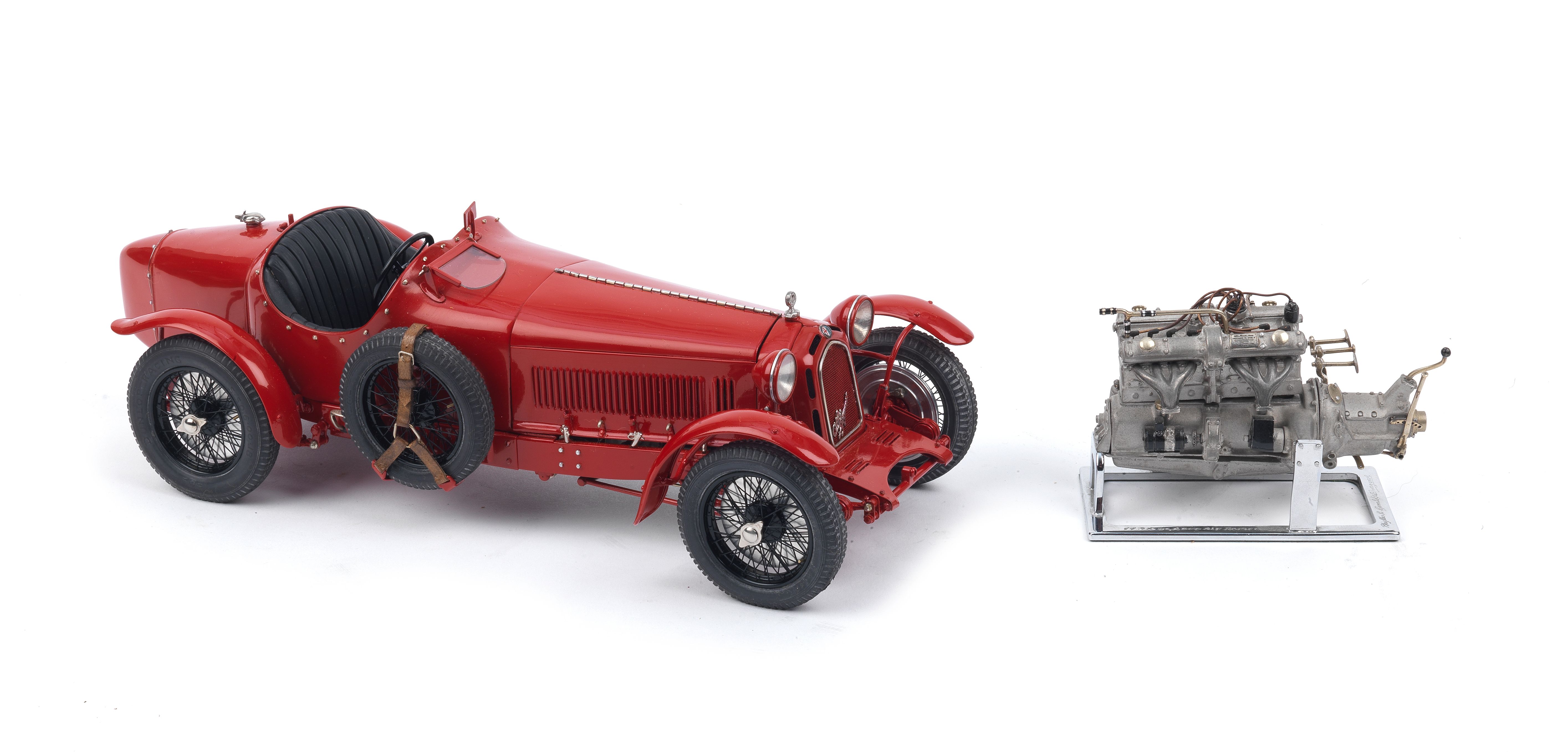 Bonhams Cars : A fine 115 scale model of a 1933 Alfa Romeo 8C 2300 ...