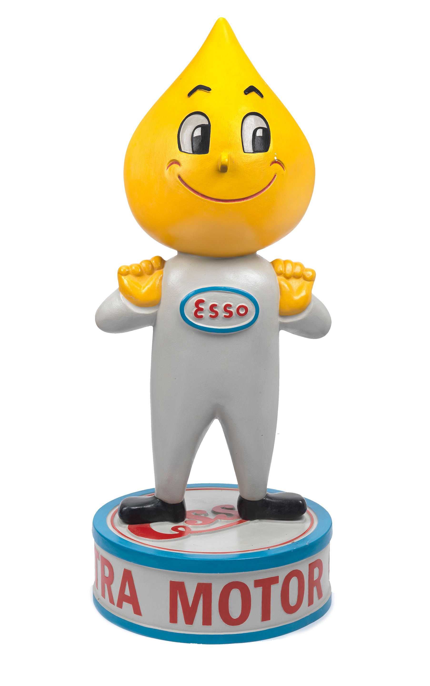 Bonhams Cars : A hand-painted 'Mr Drip' standing forecourt display figure,