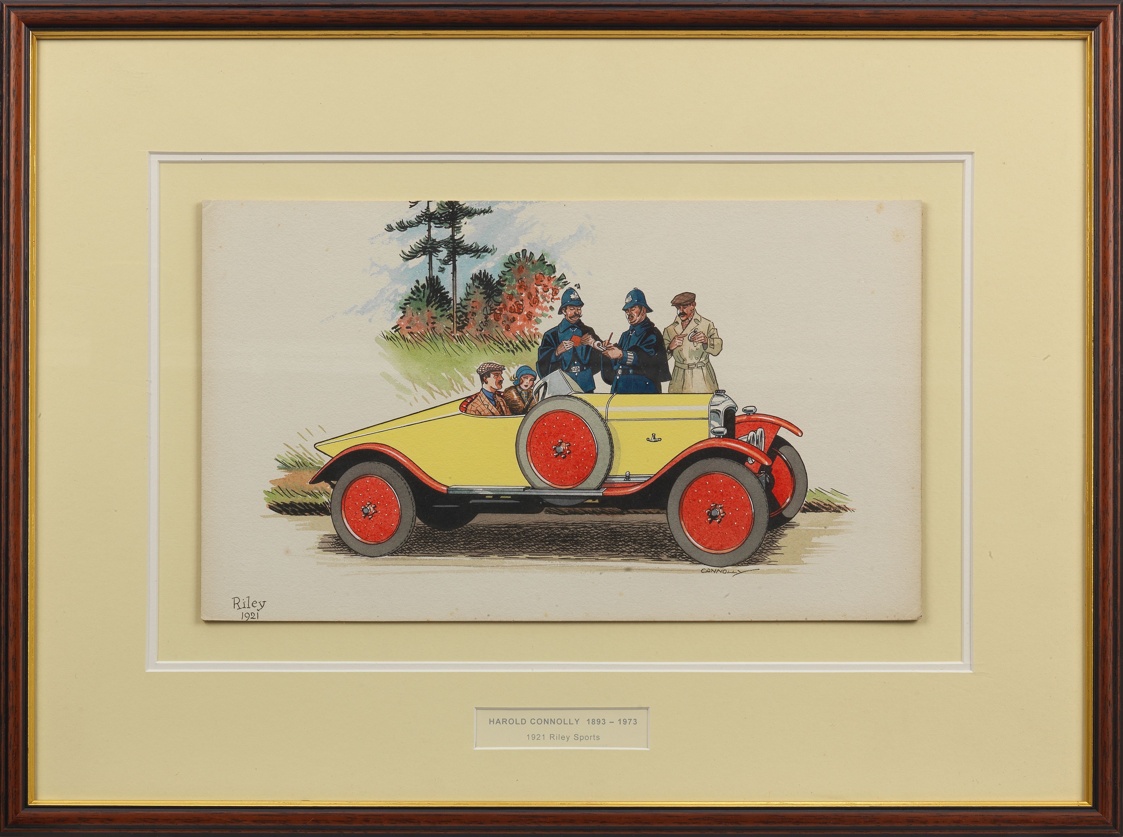 Bonhams Cars : Harold Connolly (British, 1893-1973); 'Riley 1921', ((2))