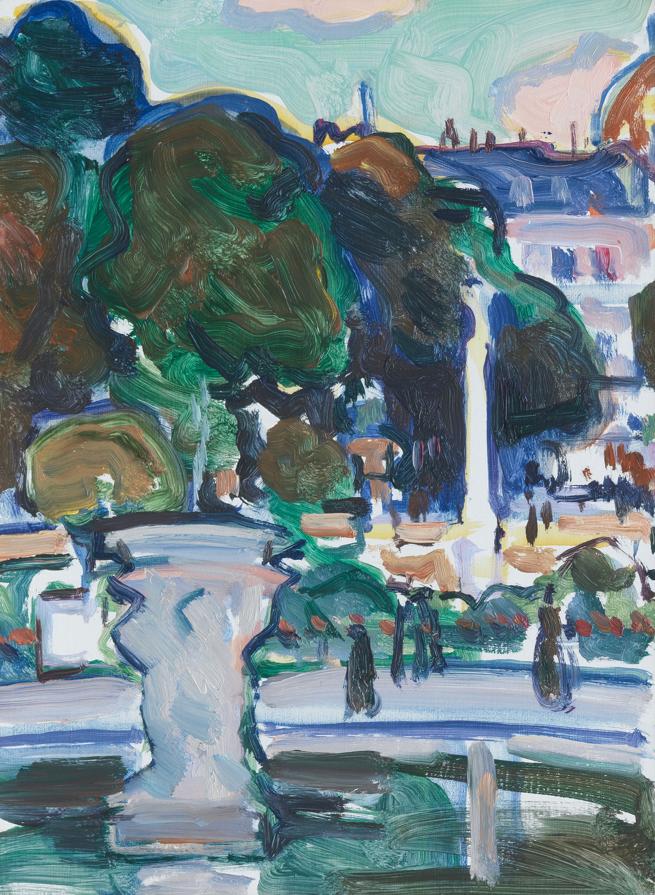 Bonhams : Samuel John Peploe RSA (British, 1871-1935) Luxembourg ...