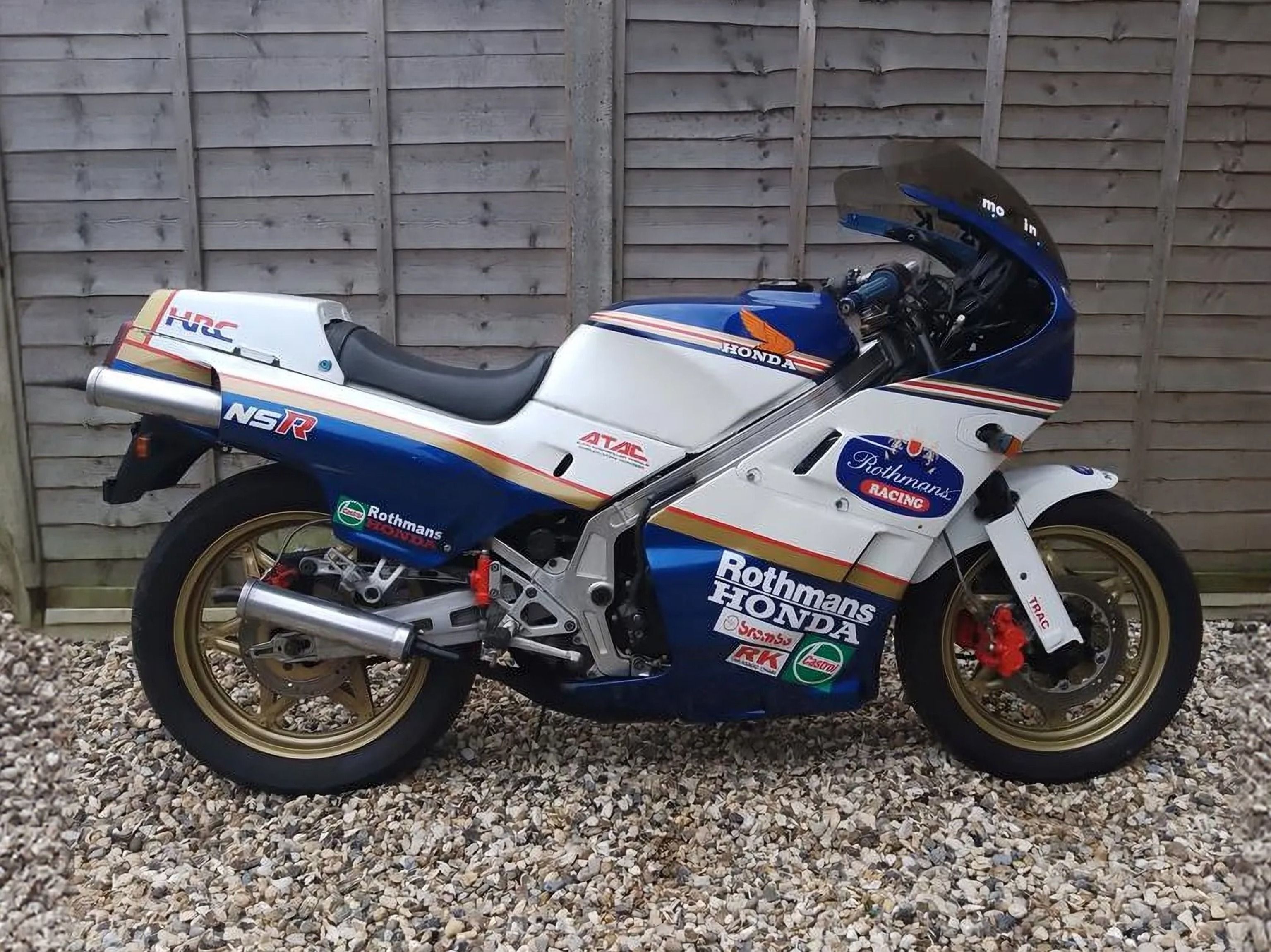 Honda Ns400r Rothmans Edition Nc19 2 Stroke Triple 3 Cylinder Rare