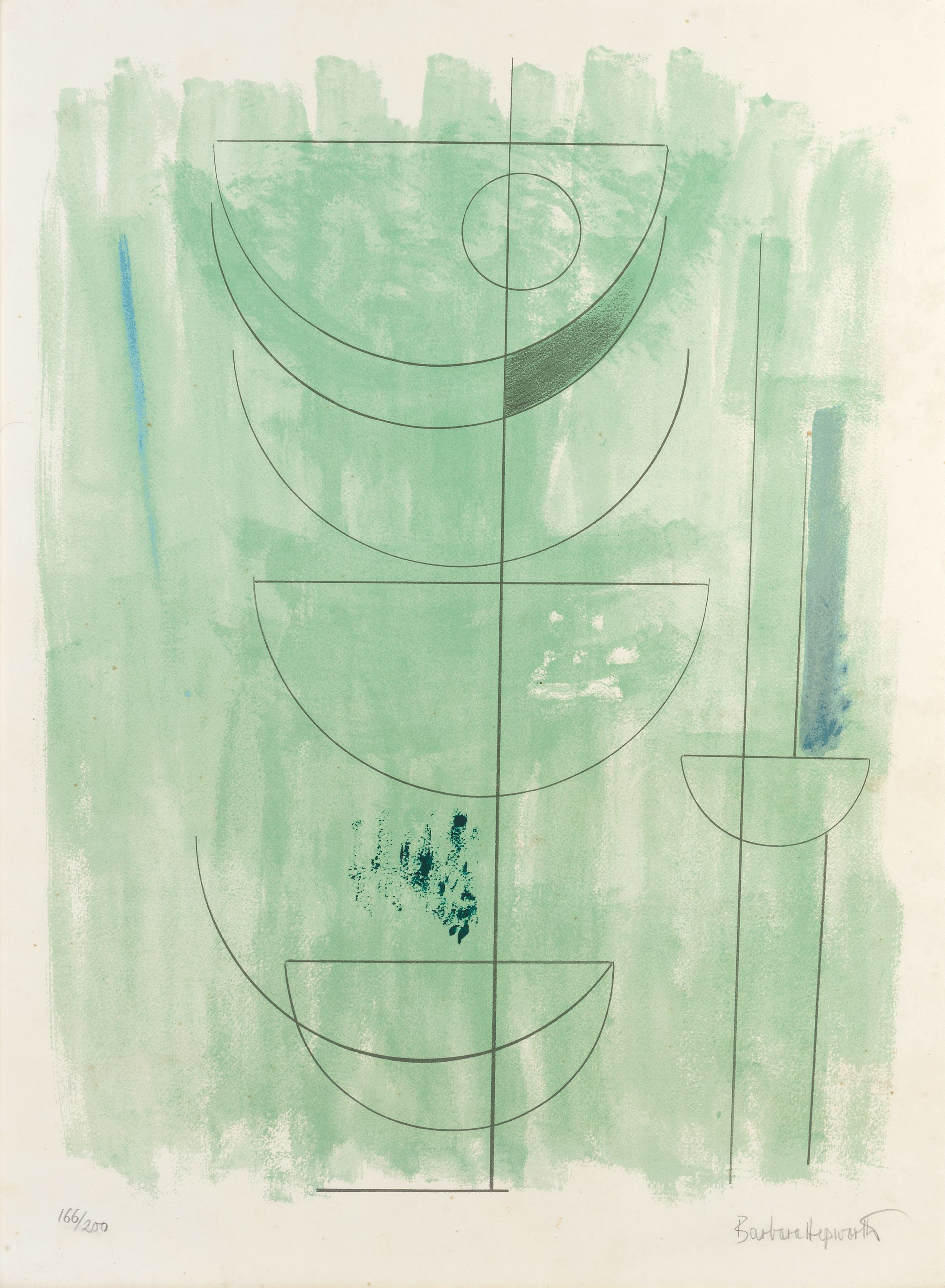 Bonhams : Dame Barbara Hepworth (British, 1903-1975) Green Man ...