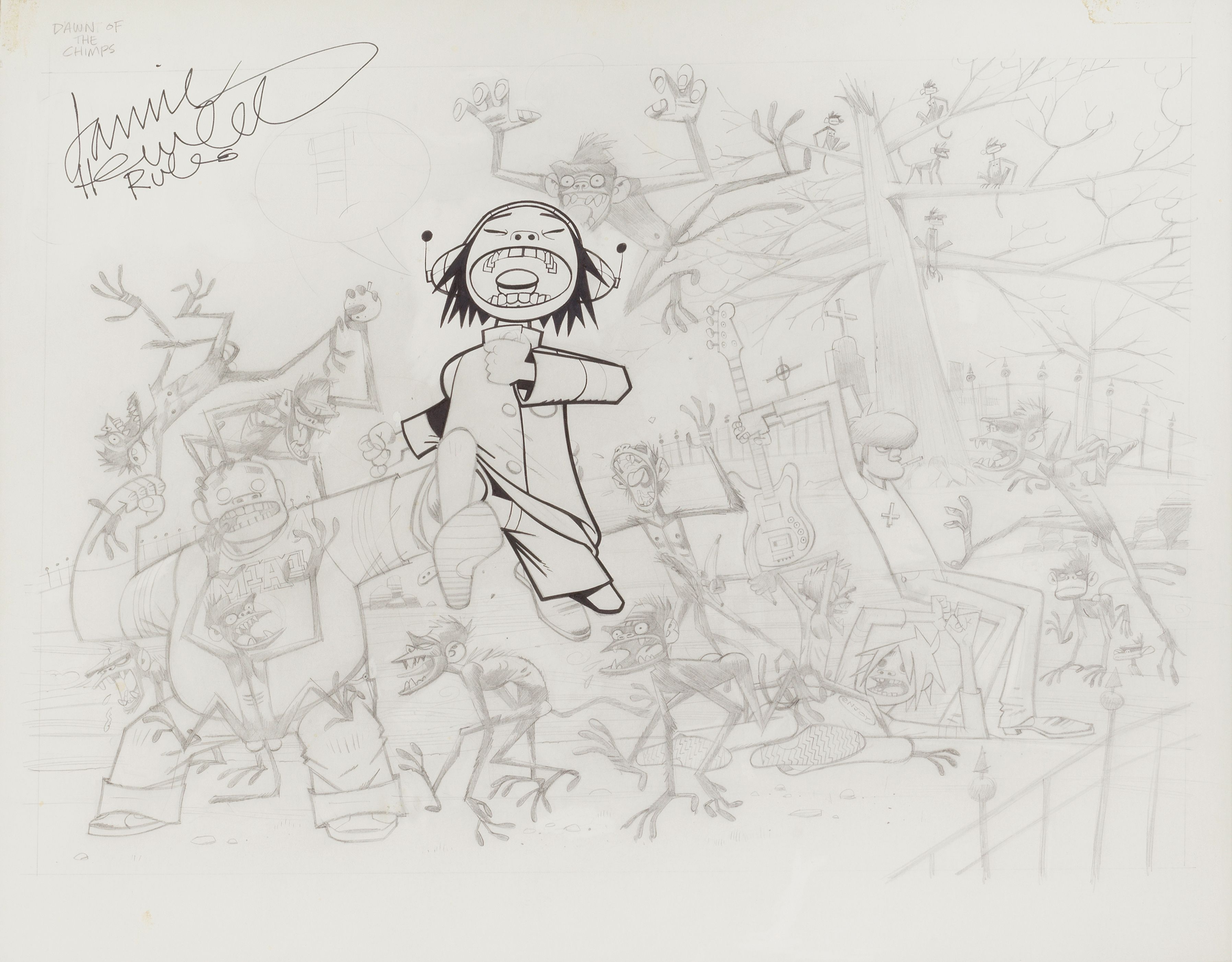 Jamie Hewlett Artwork