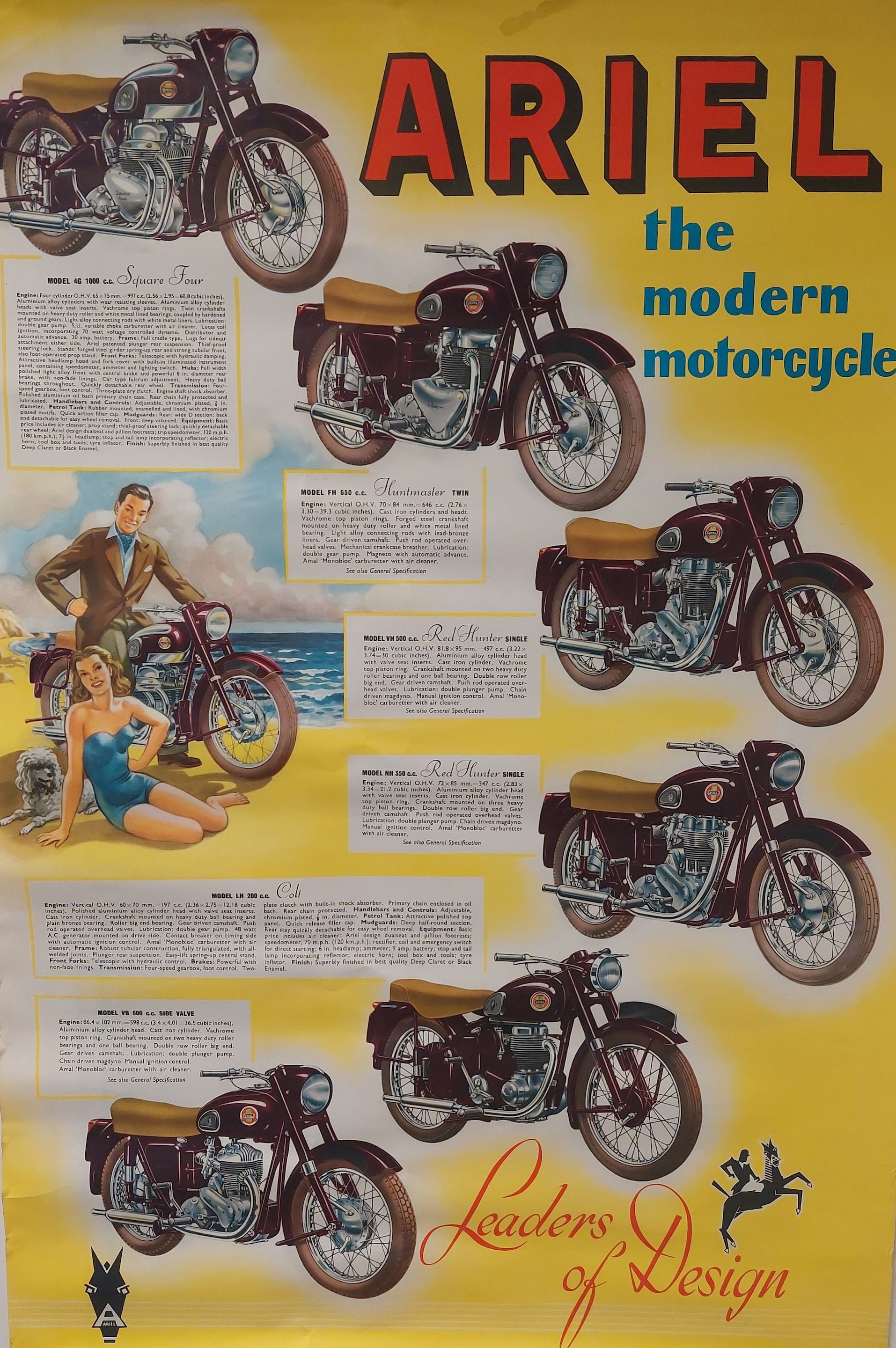 Bonhams Cars : Original Ariel showroom range and workshop technical ...