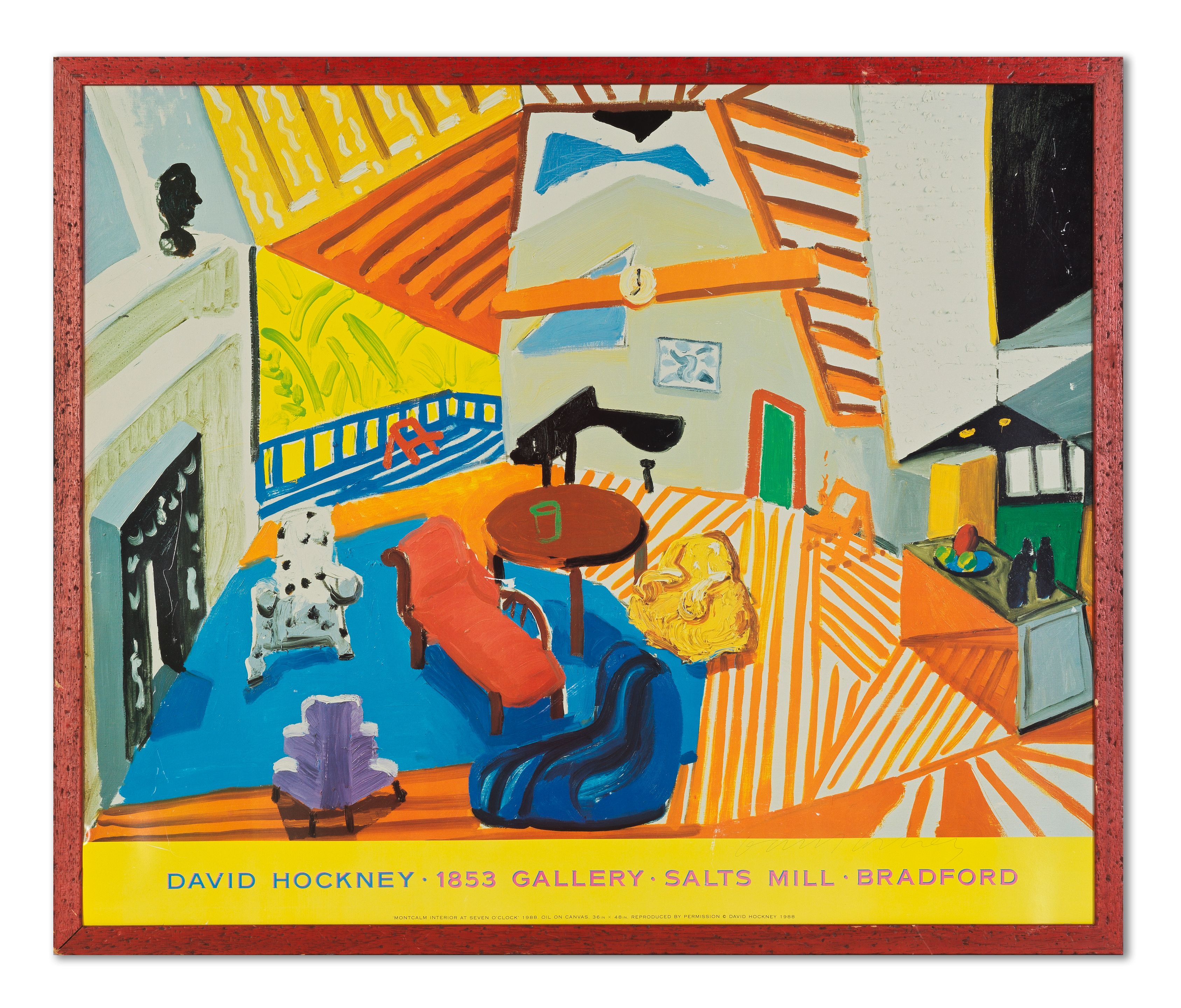 Bonhams : David Hockney R.A. (British, born 1937) David Hockney 1853 ...