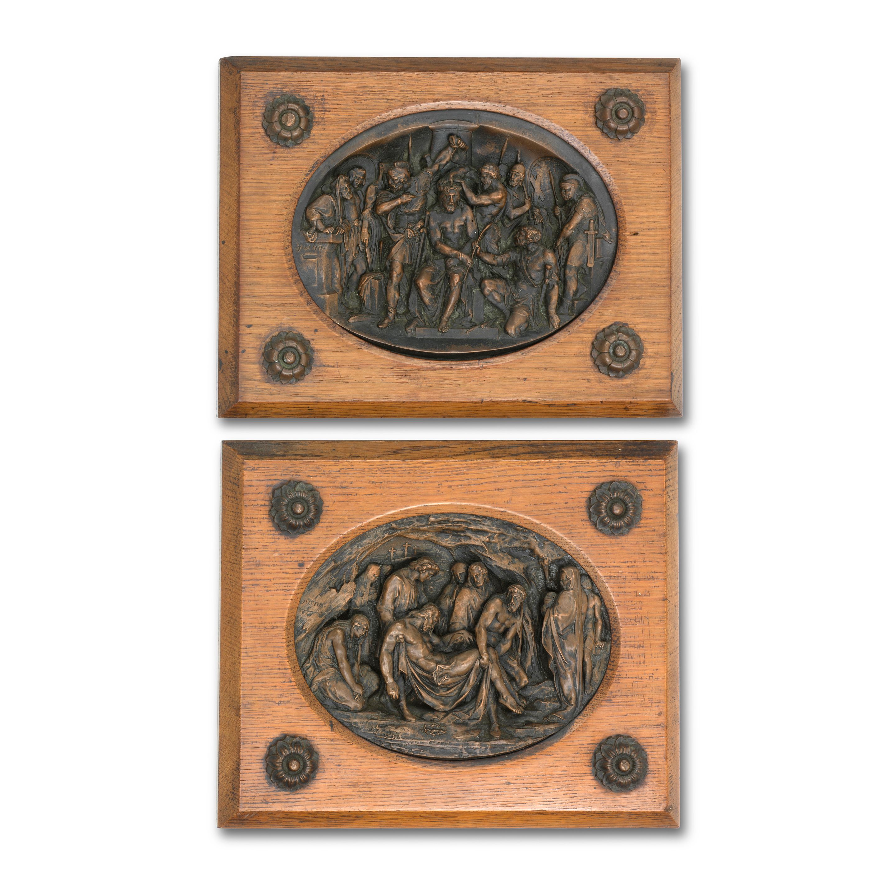 Bonhams : Two electrotype plaques after Justin 19th century (2)